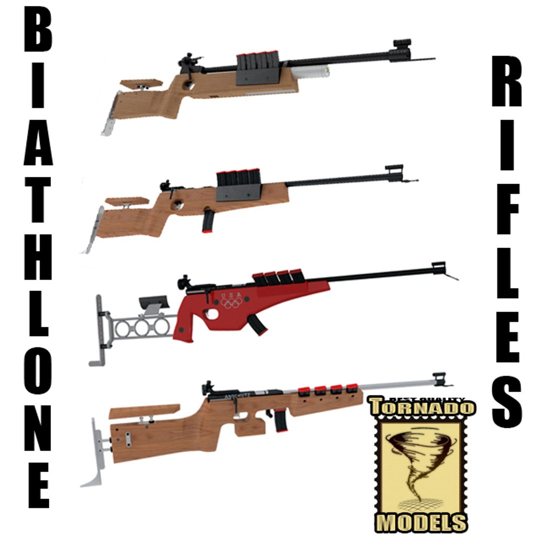 Biathlon Rifle Obj