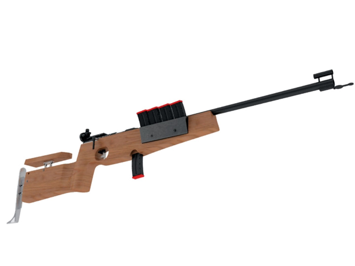 Biathlon Rifle Obj