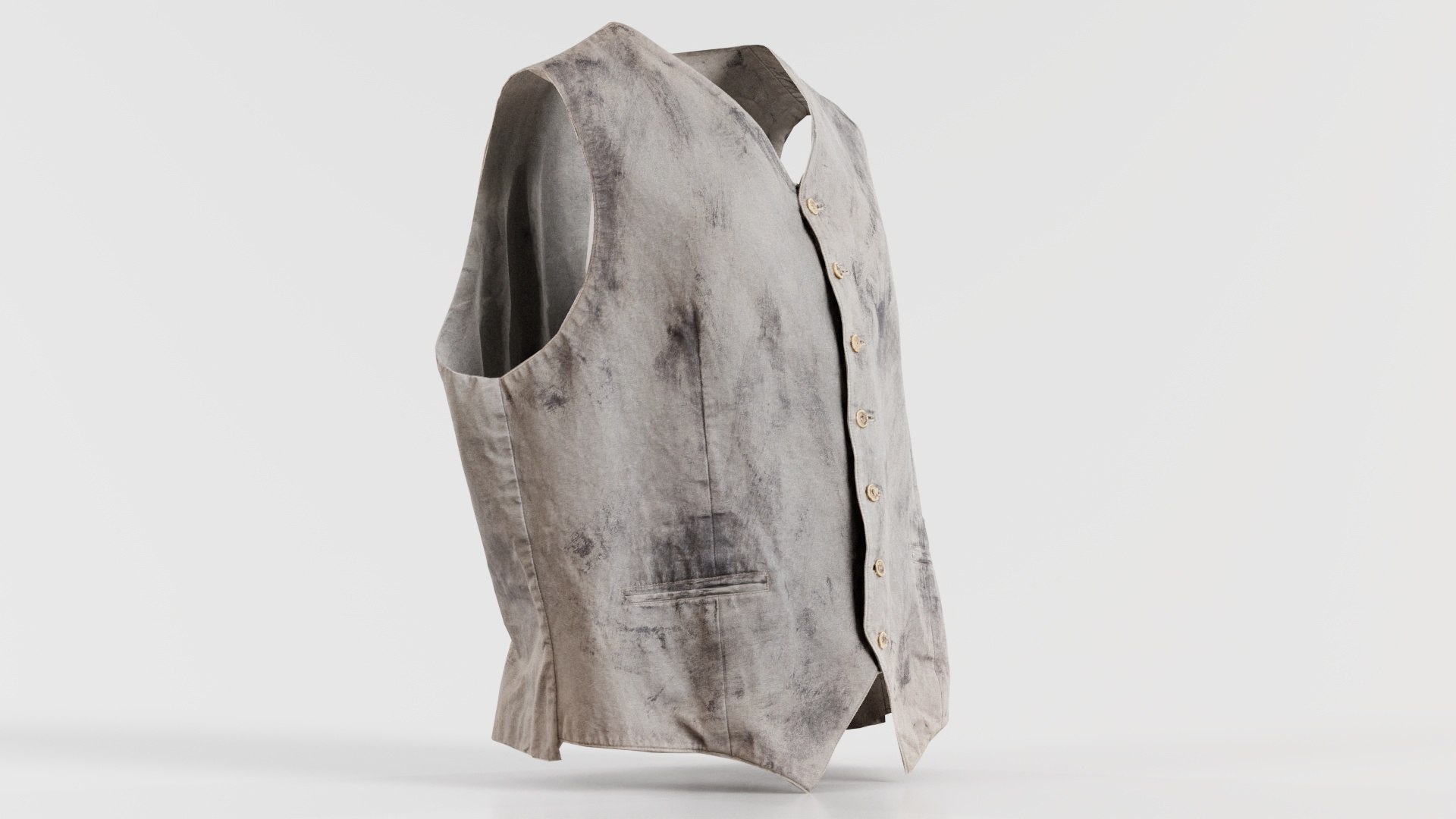 3D Statue Gilet Remastered - TurboSquid 2360543