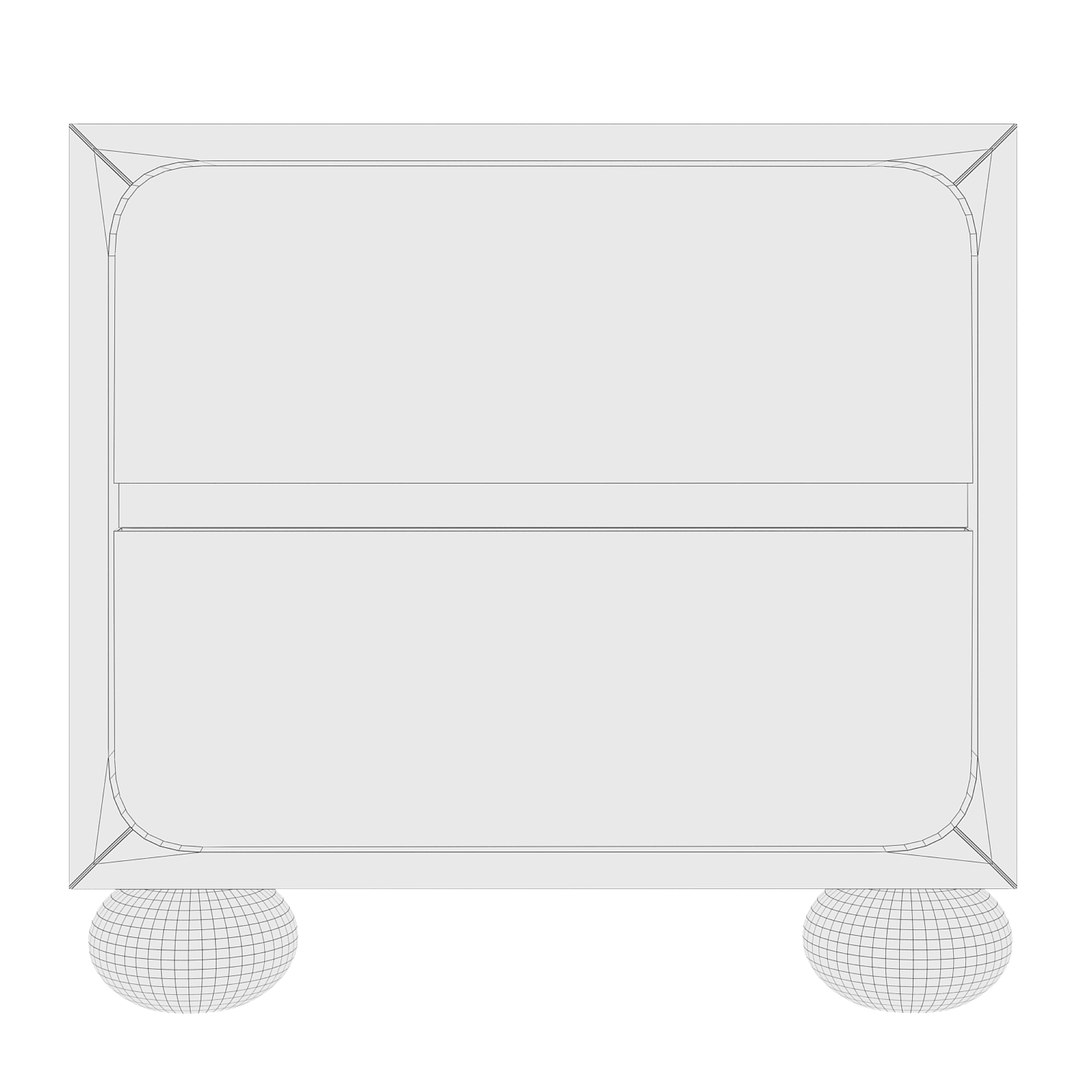 3D Emery Kids Nightstand - TurboSquid 2358702