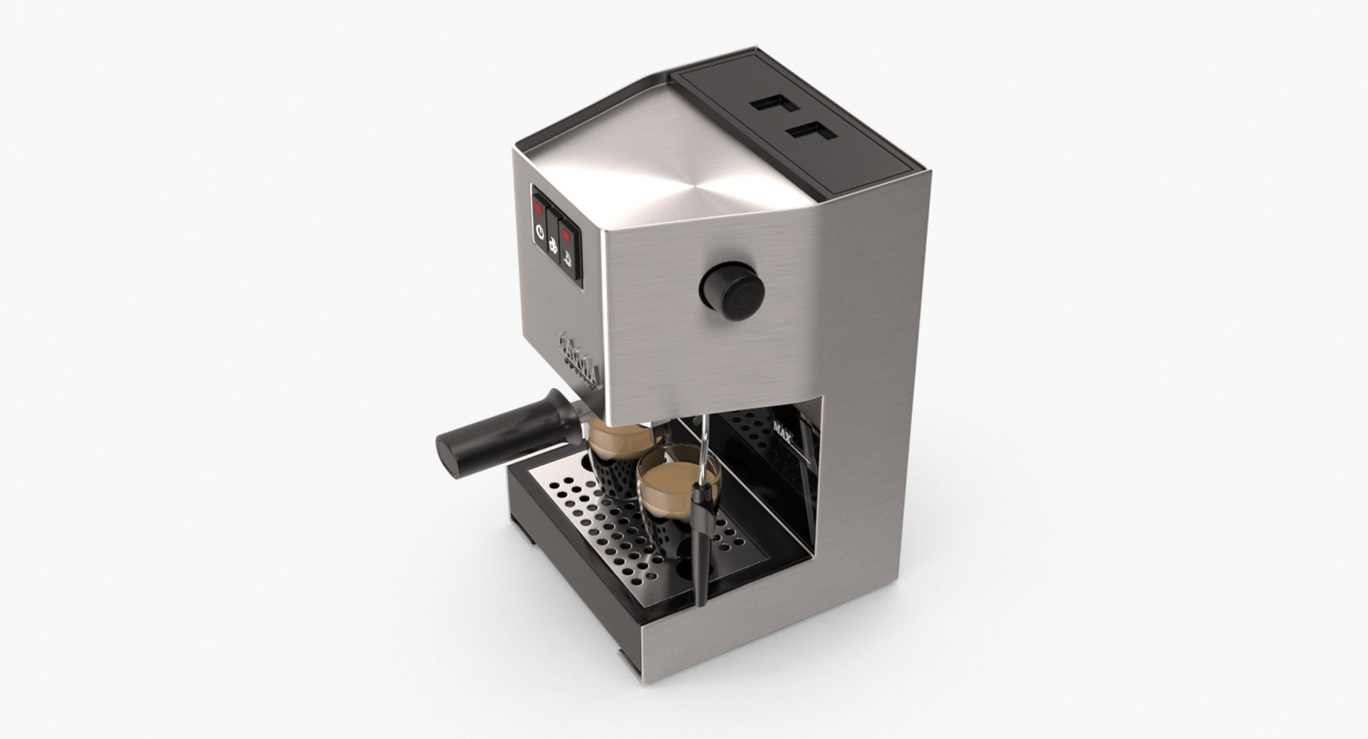 3D Model Gaggia Classic Espresso Maker - TurboSquid 1290152