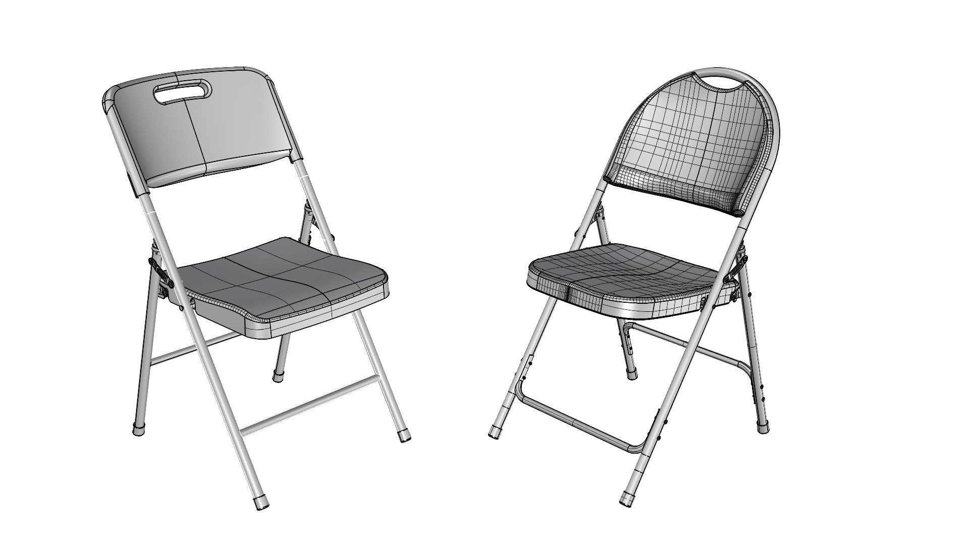 Folding Chair 3D Model - TurboSquid 2279338