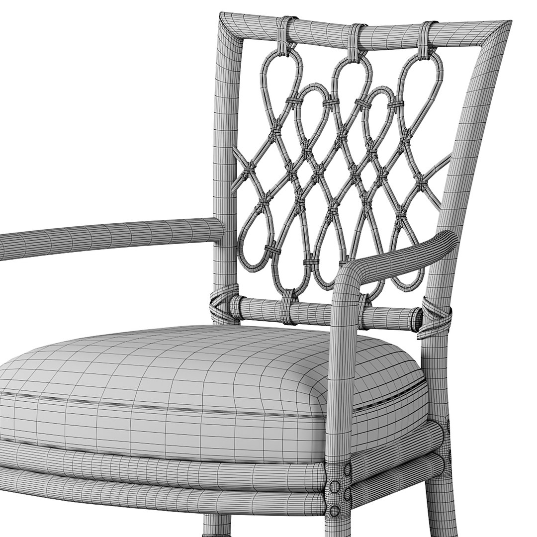 SCRIPT ARM CHAIR By Bakerfurniture Model - TurboSquid 1946575