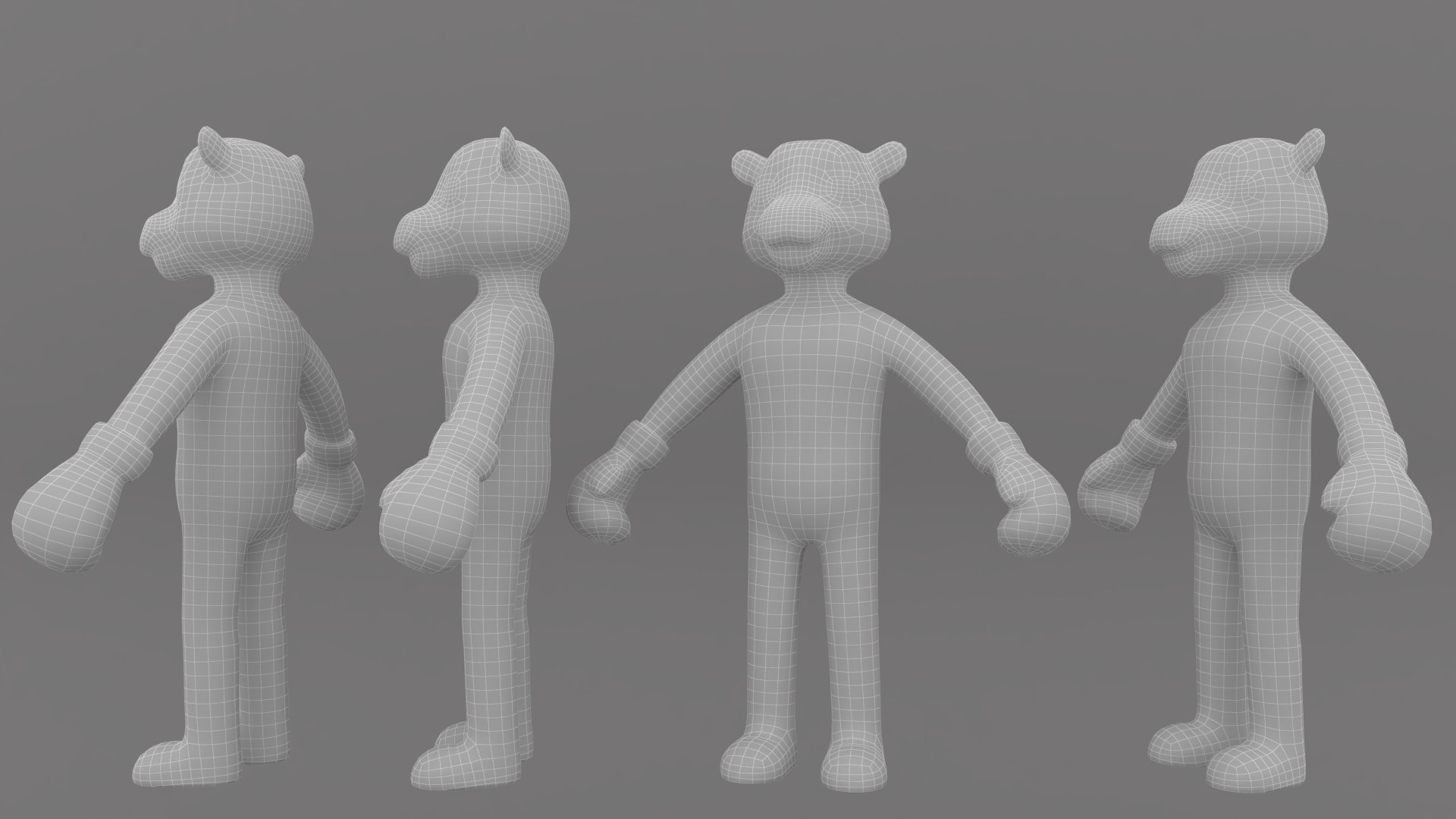 3D Model Boxing Cheetah Animal Animated - TurboSquid 2163186