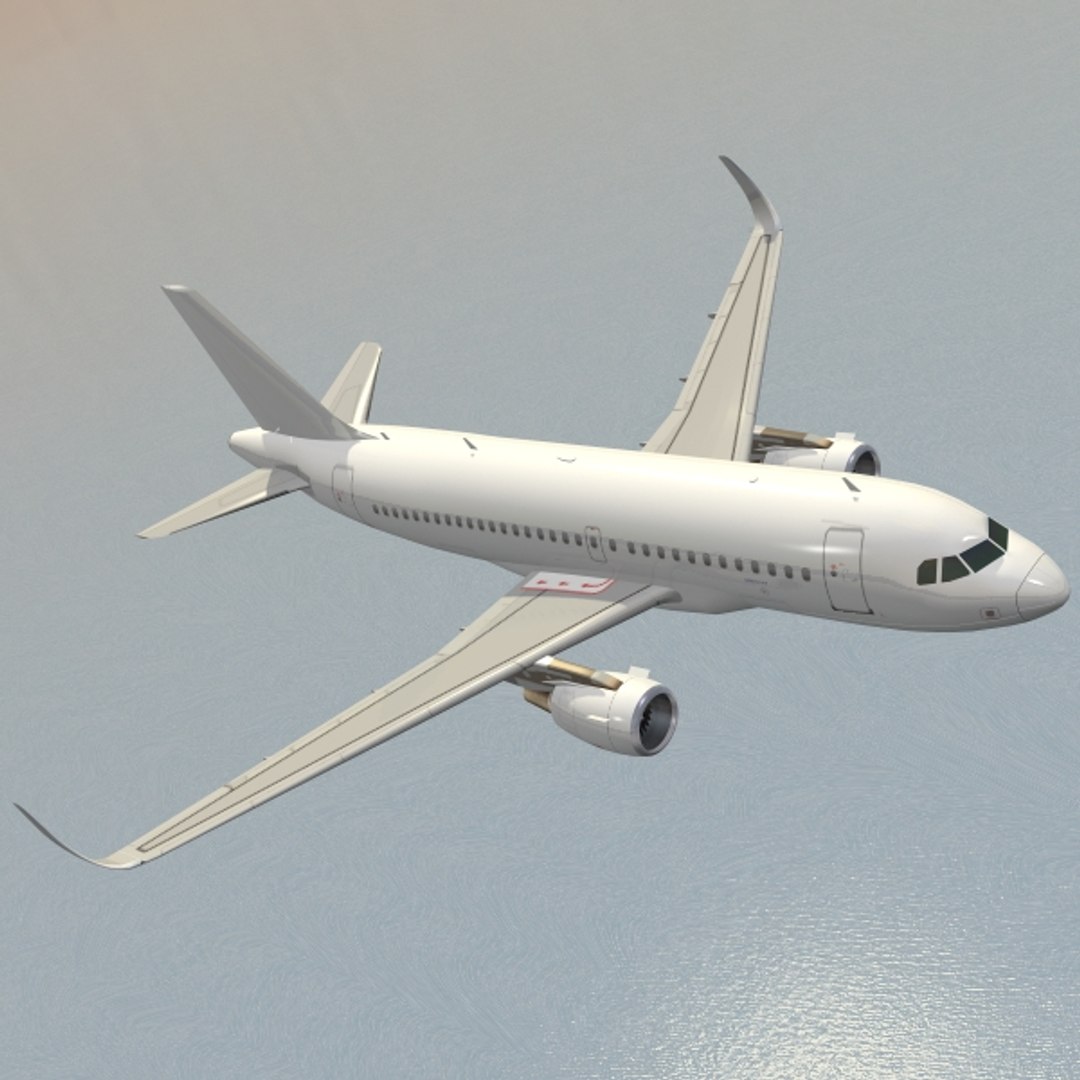 Sharkleted Airbus A319neo A319 Dwg