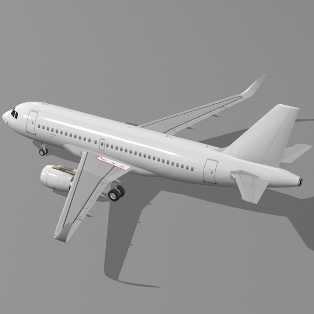 Sharkleted Airbus A319neo A319 Dwg