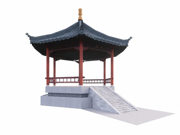 Hexagon Pavilion model - TurboSquid 2049101