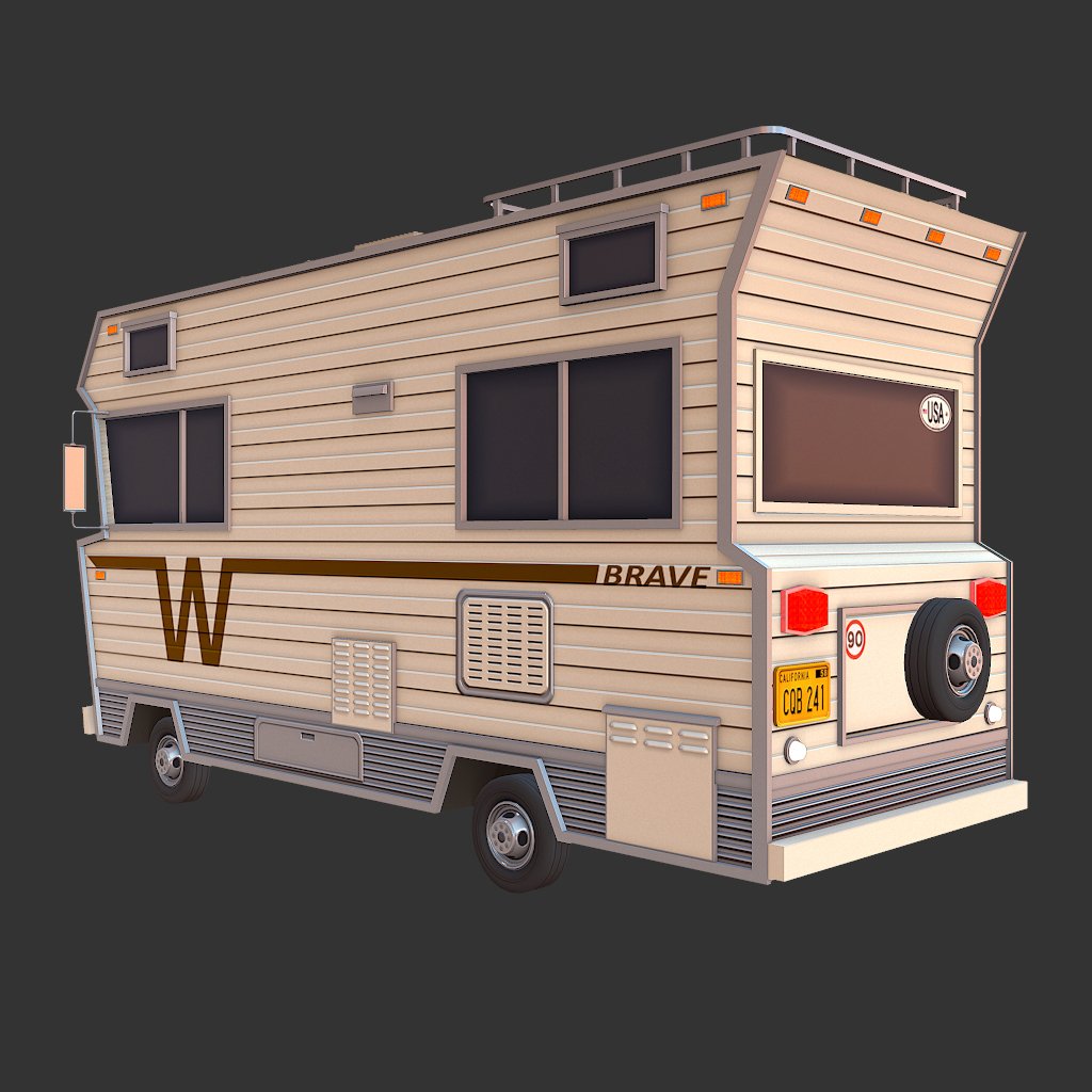 3d winnebago motorhome