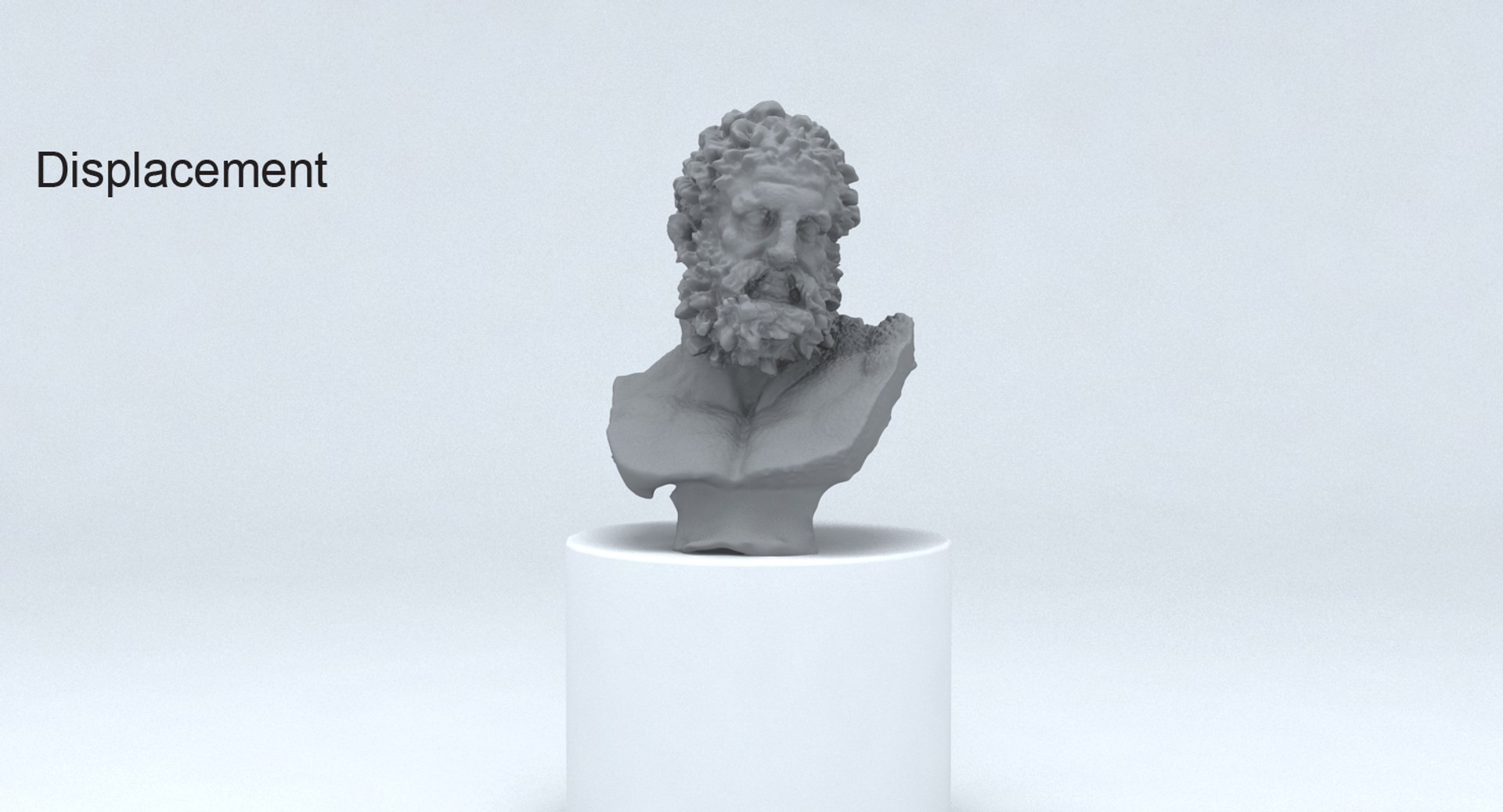 3D Model Statue God Hercules - TurboSquid 1333254