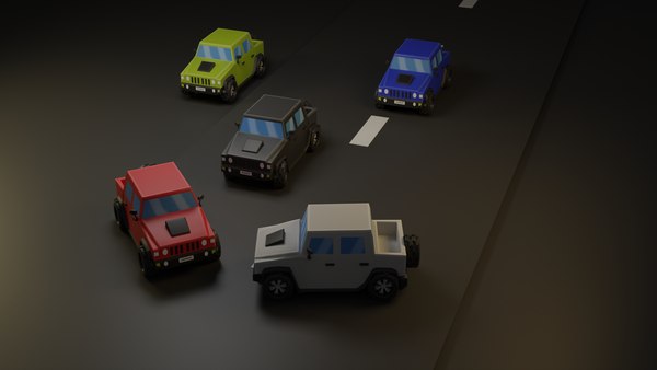 Hummer 3D Model Low Poly For Games 3D 모델 - TurboSquid 1878326