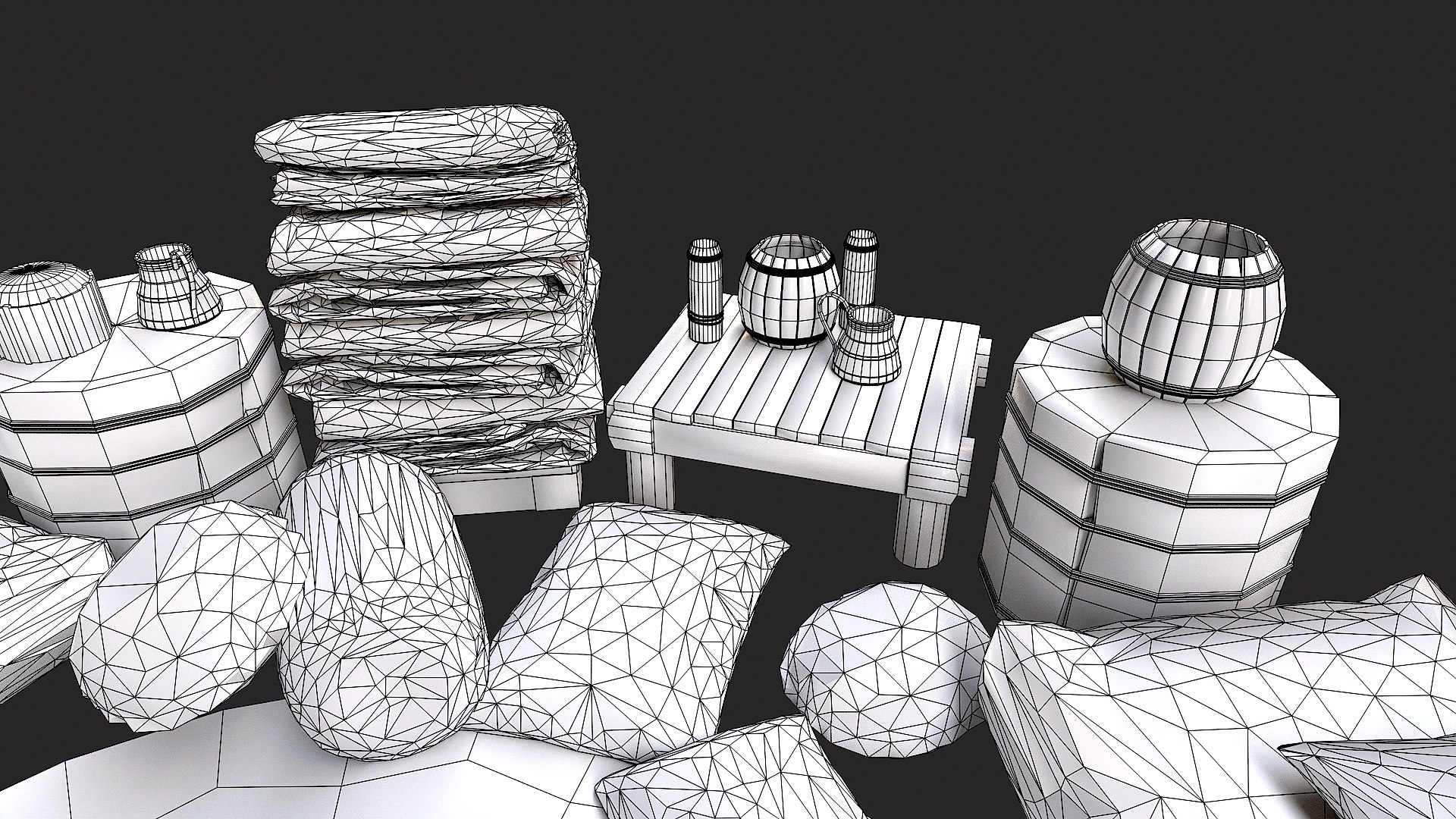 3D Old Traditional Eastern Nomads Tent 4 - TurboSquid 2360434