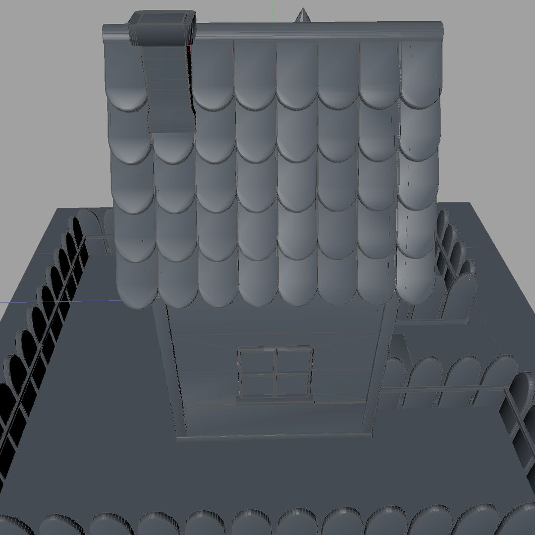 Cartoon House 3D Model - TurboSquid 1469411