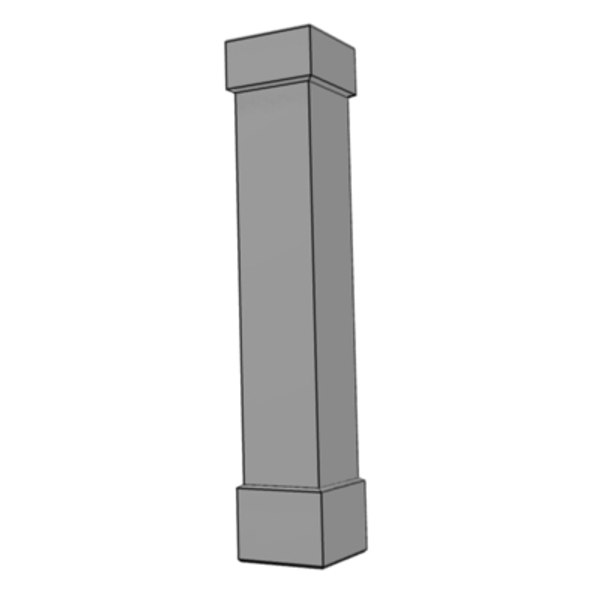 columns 3d model
