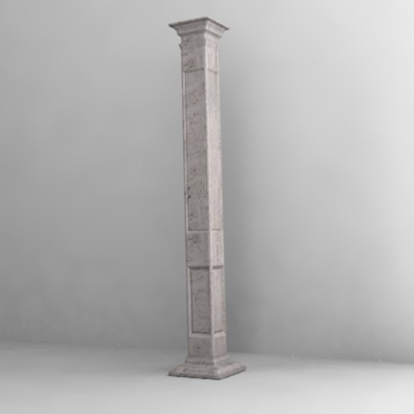 columns 3d model