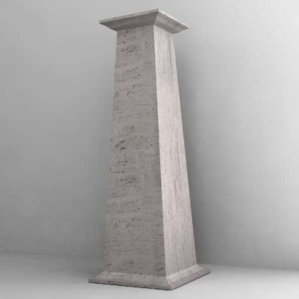 columns 3d model