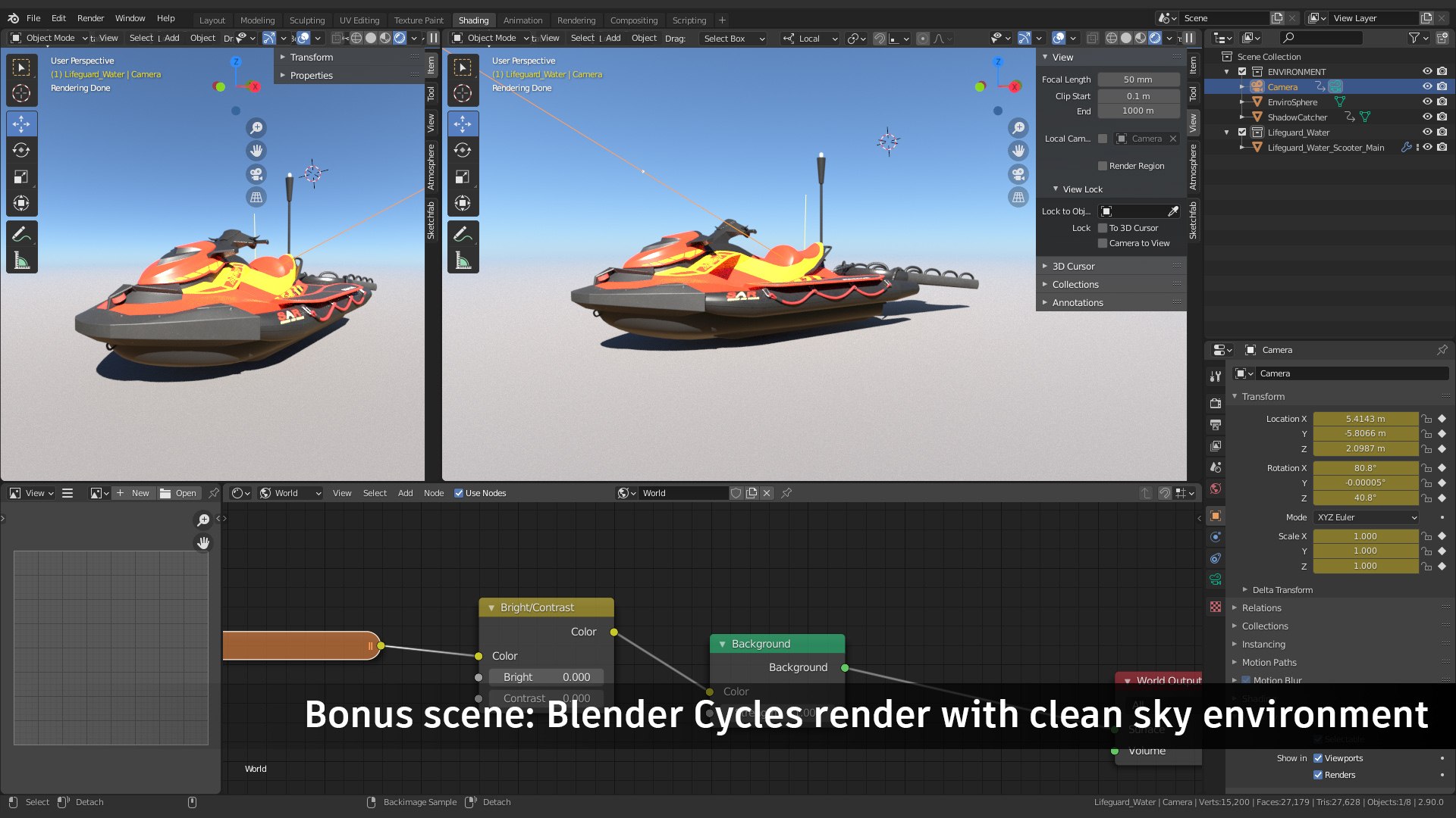 3D Lifeguard Watercraft - TurboSquid 1998410