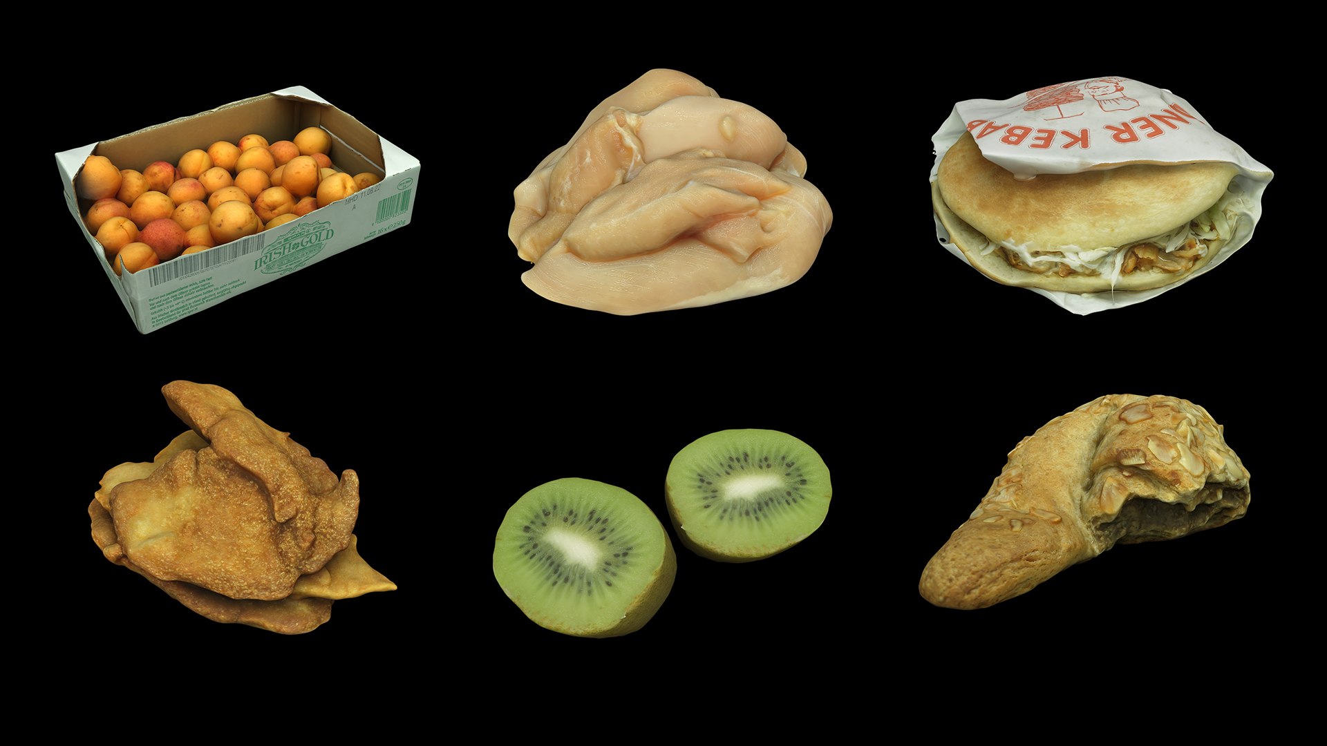 Food Mixed Collection 06 3D Model - TurboSquid 2036775