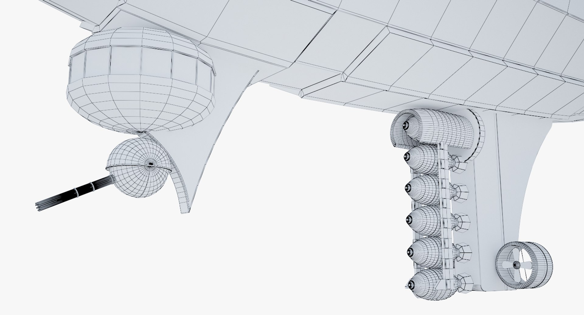 Army Blimp - 3D - TurboSquid 1211625