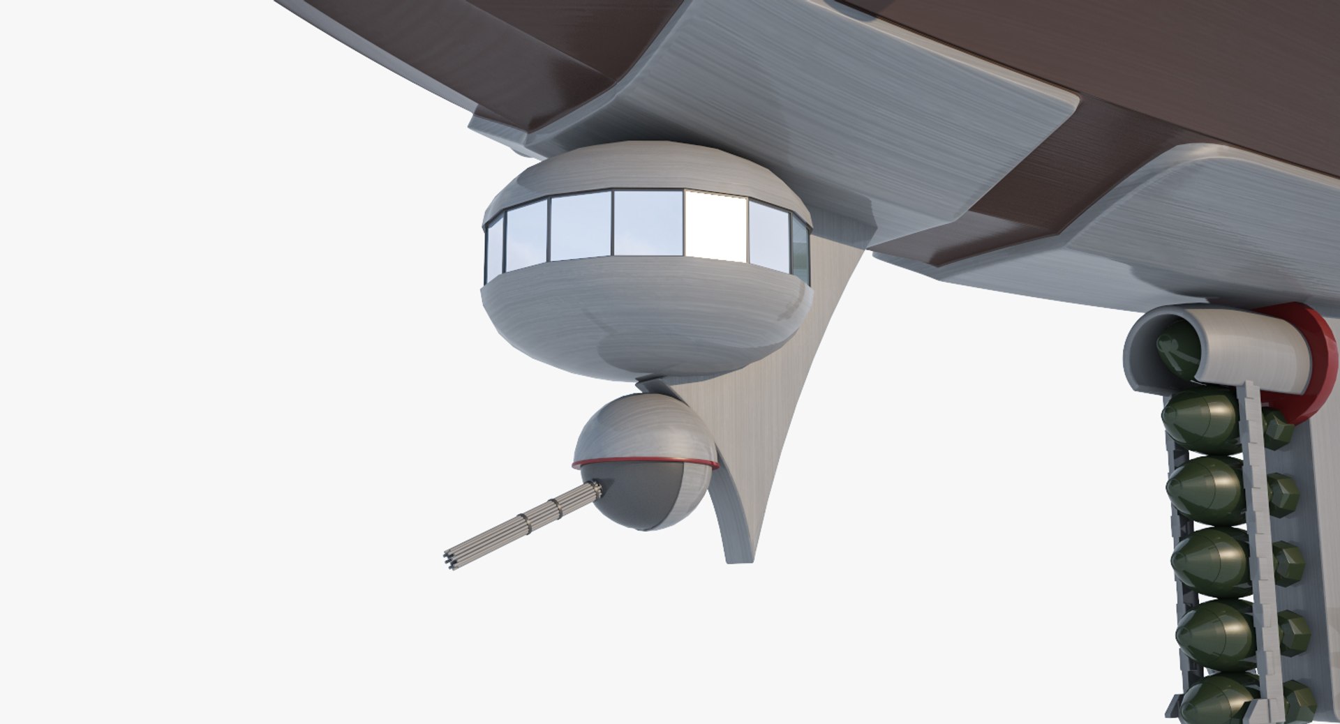 Army Blimp - 3D - TurboSquid 1211625