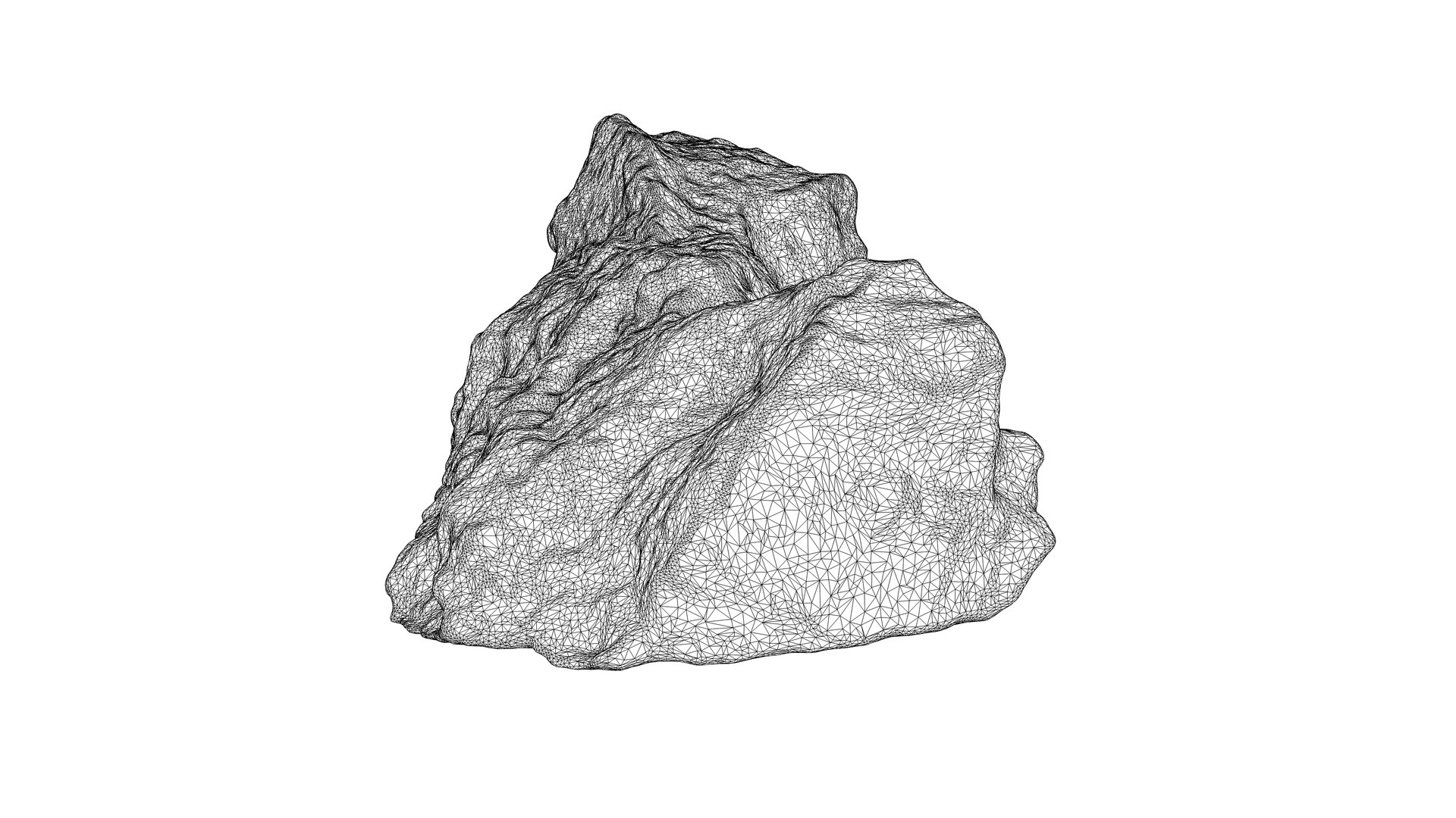 3D Photorealistic 3D Scan Of Rock Stone Model - TurboSquid 2313933