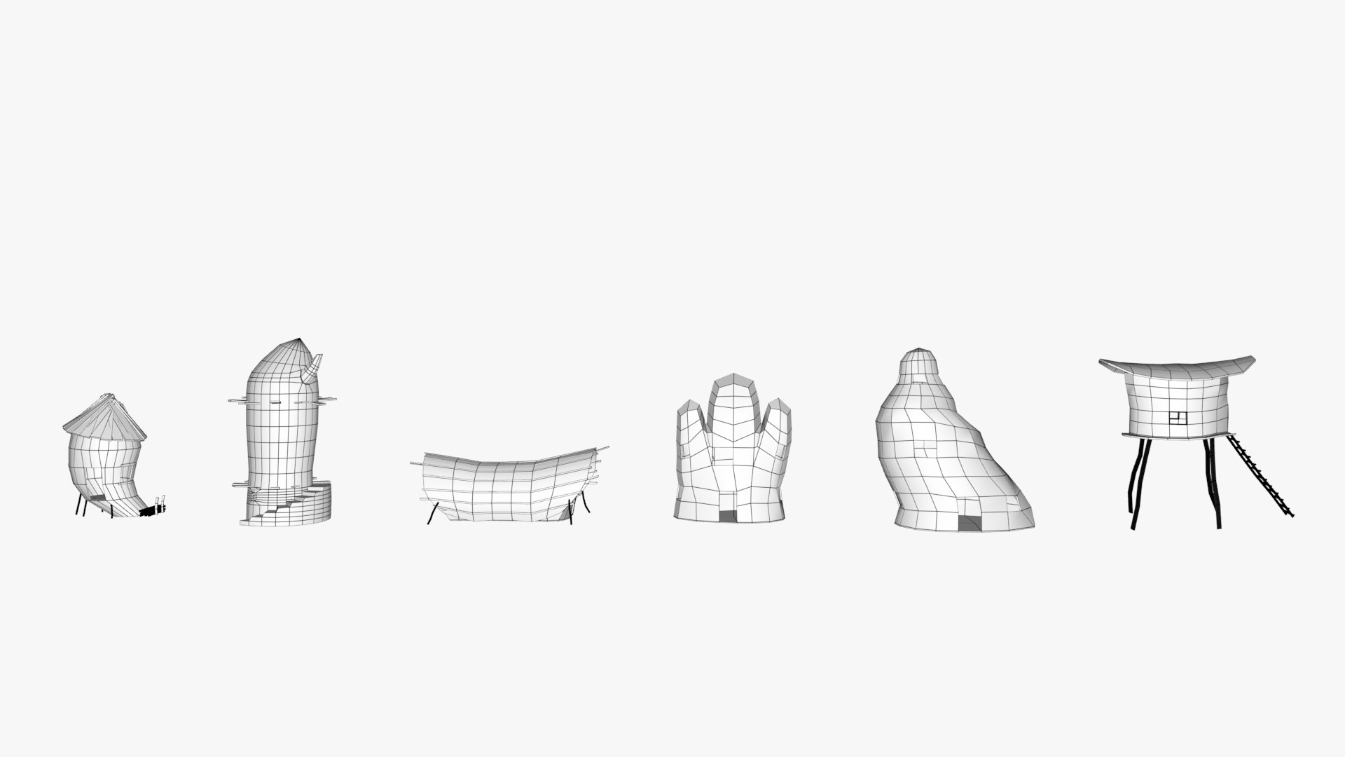 3D Model Clay House - TurboSquid 1899059