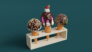 Ice Cream STL Models for Download | TurboSquid