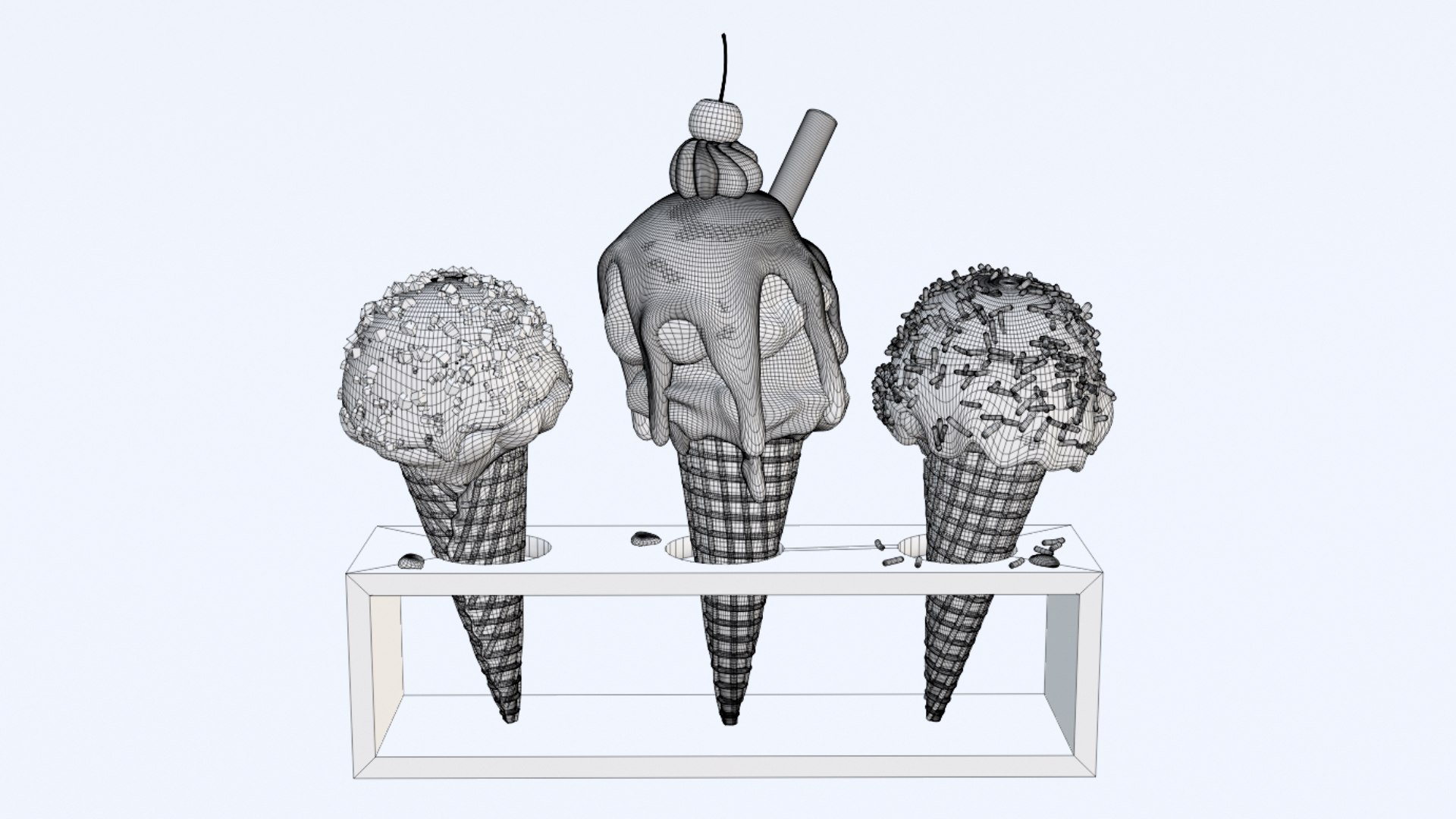 Ice Cream 002 Model - TurboSquid 2145138