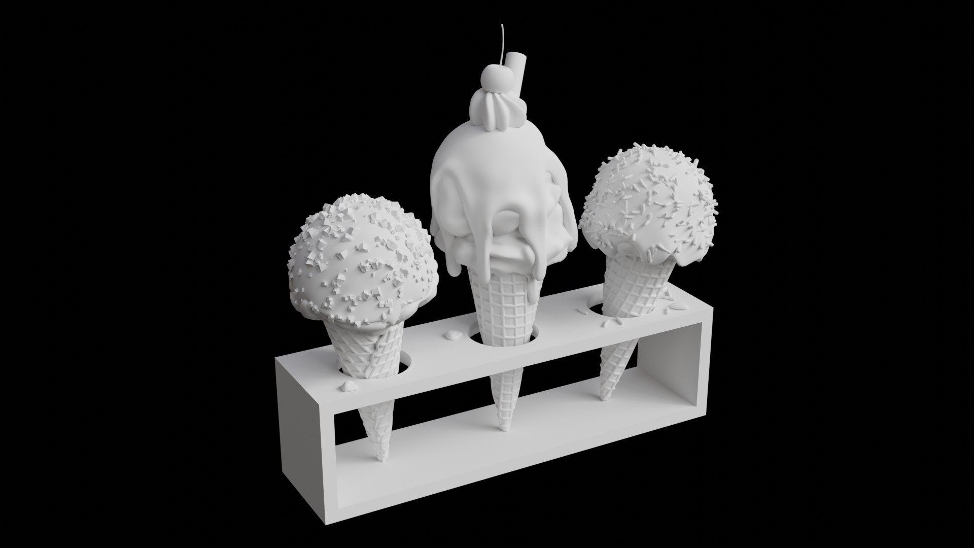 Ice Cream 002 Model - TurboSquid 2145138
