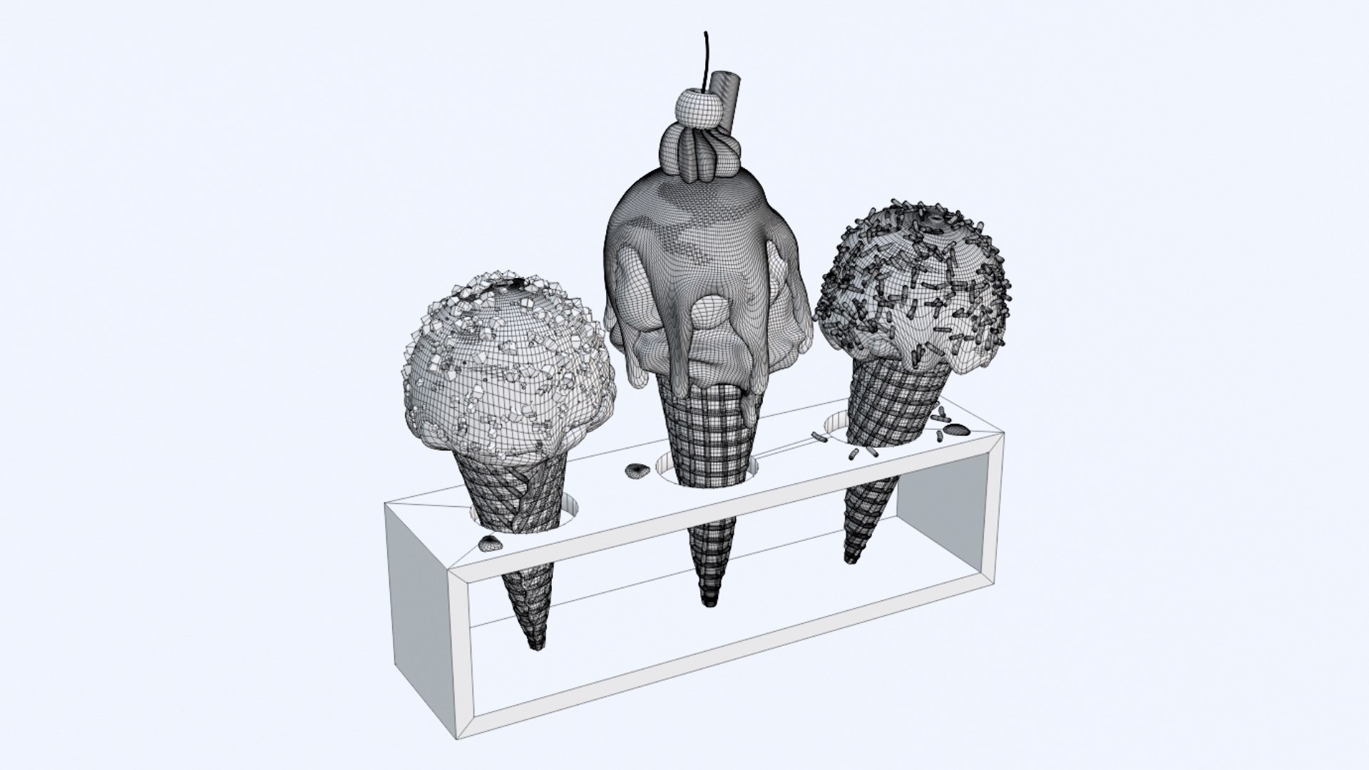 Ice Cream 002 Model - TurboSquid 2145138