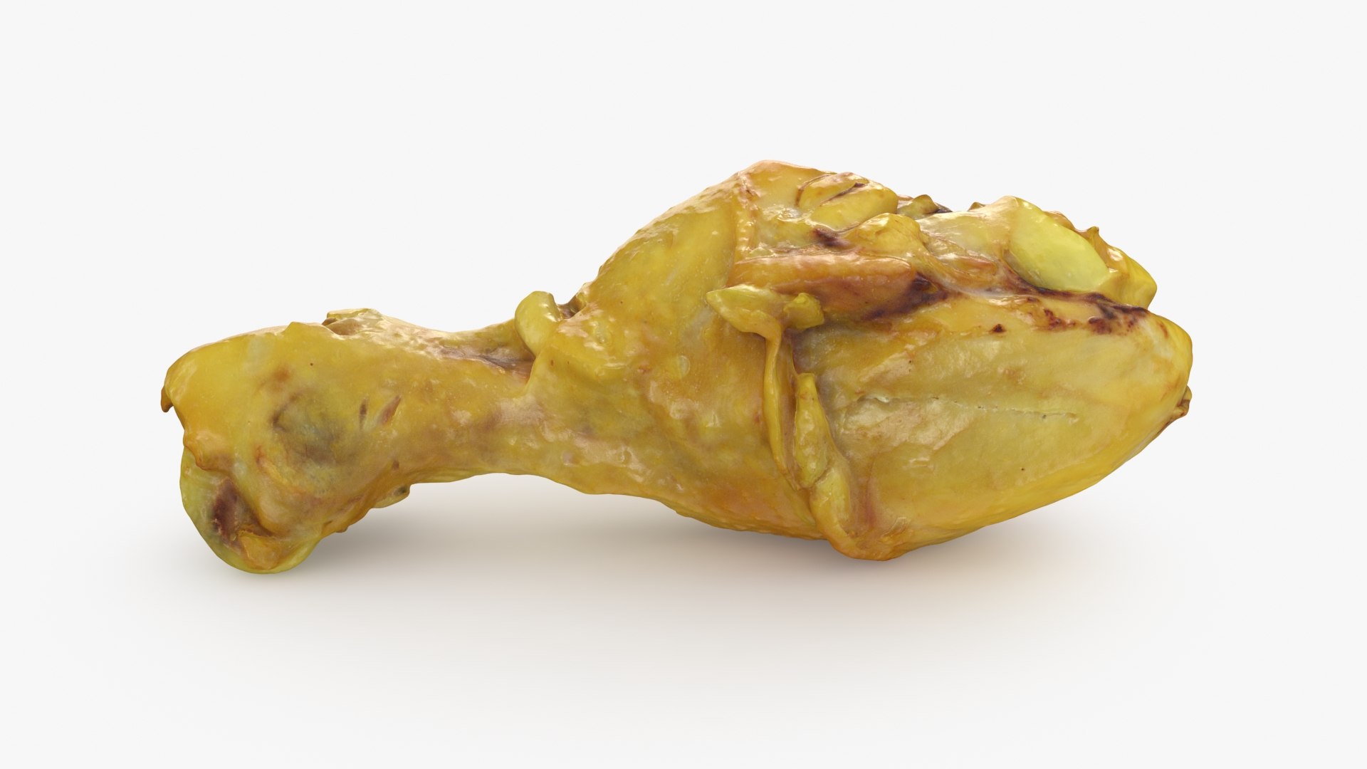 3D Smoked Chicken Leg Model - TurboSquid 2297411