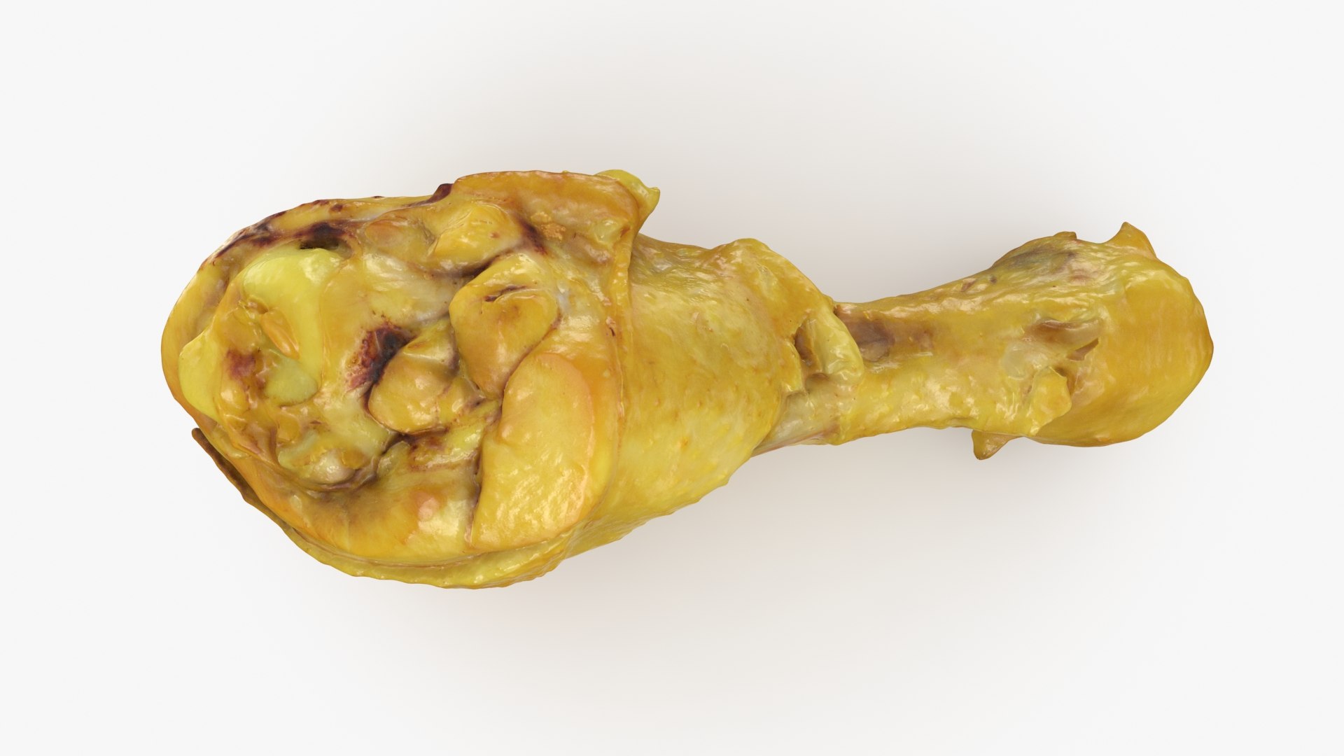3D Smoked Chicken Leg Model - TurboSquid 2297411