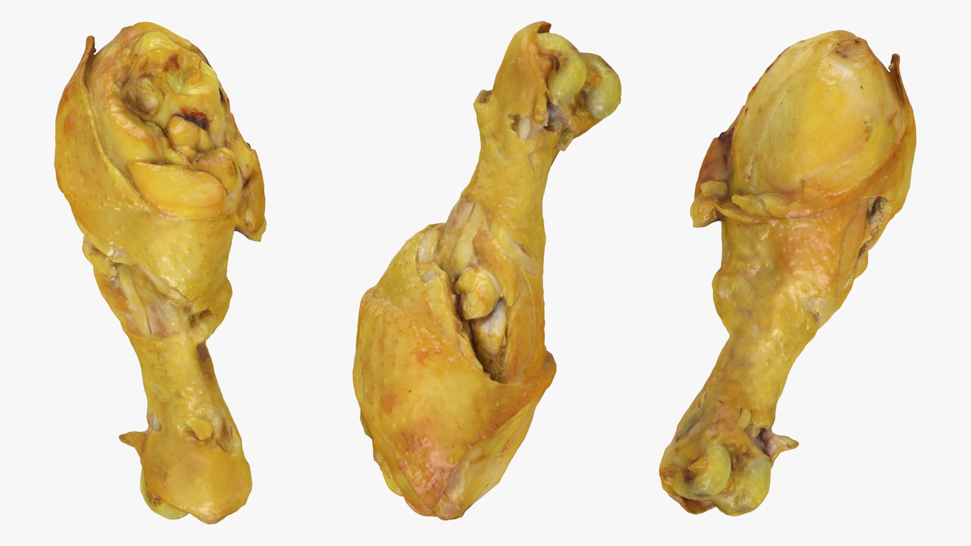 3D Smoked Chicken Leg Model - TurboSquid 2297411