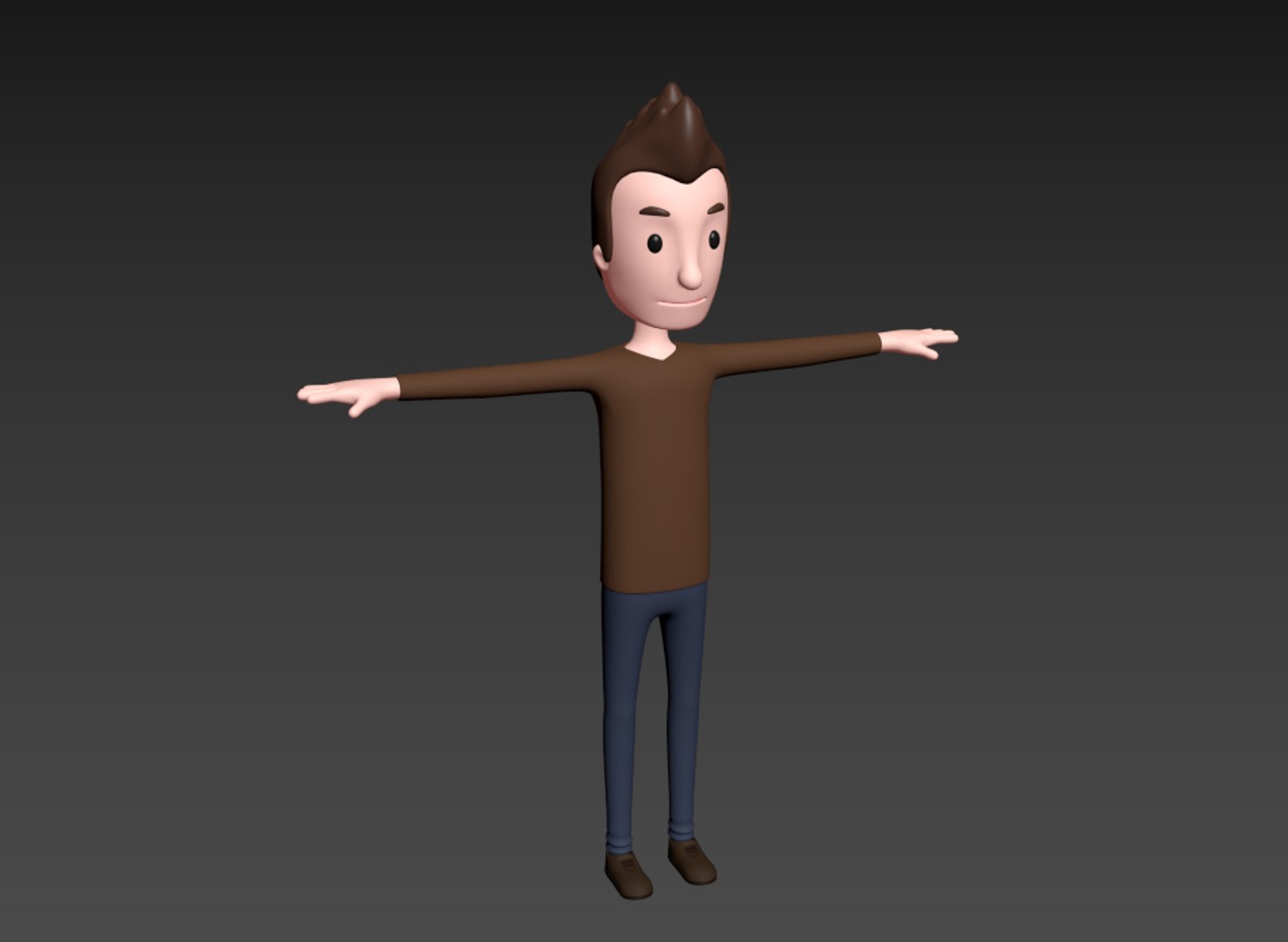 3D Man Character Model - TurboSquid 1612693