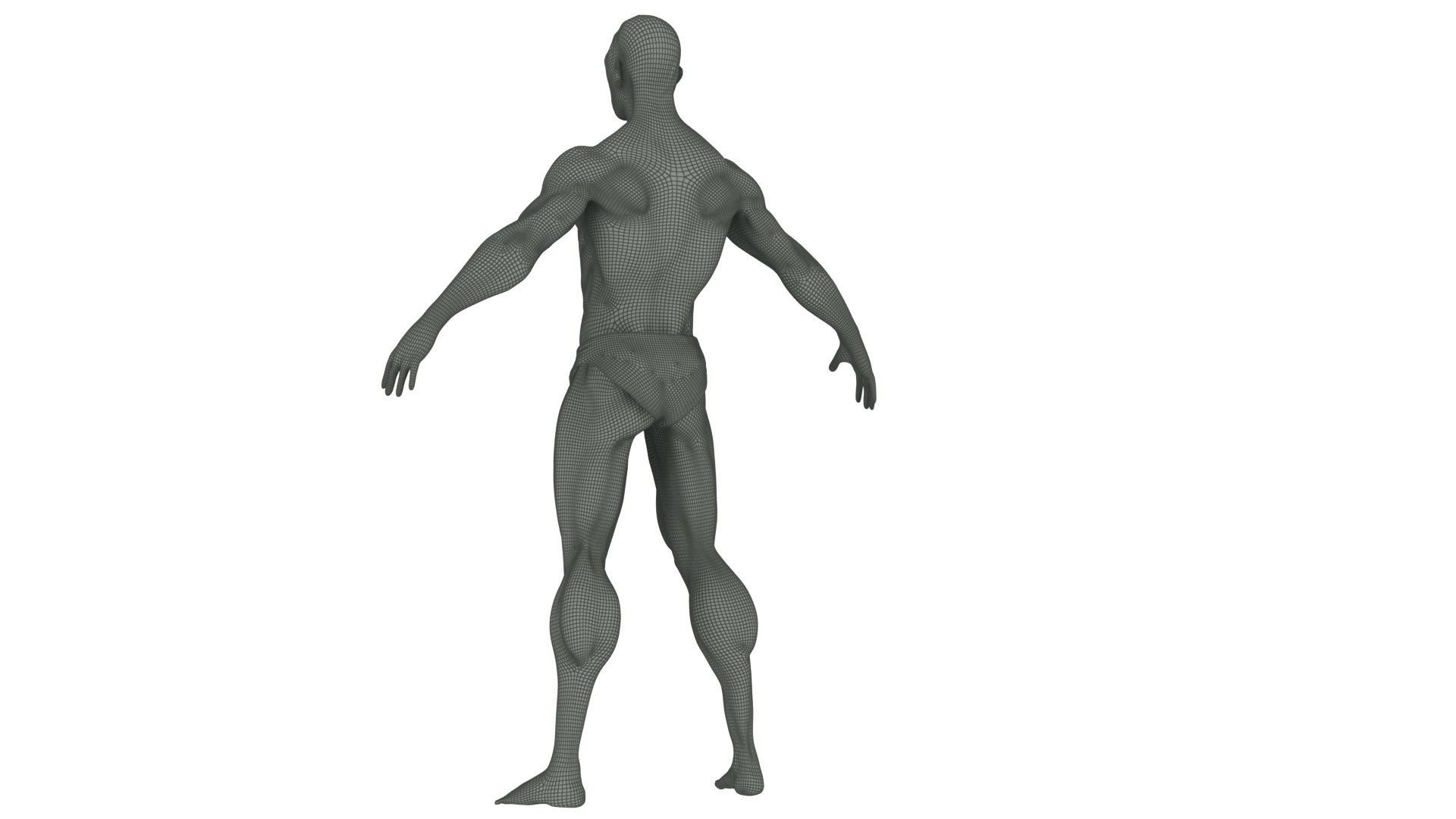 Man 1 Body 3D Model - TurboSquid 1956608