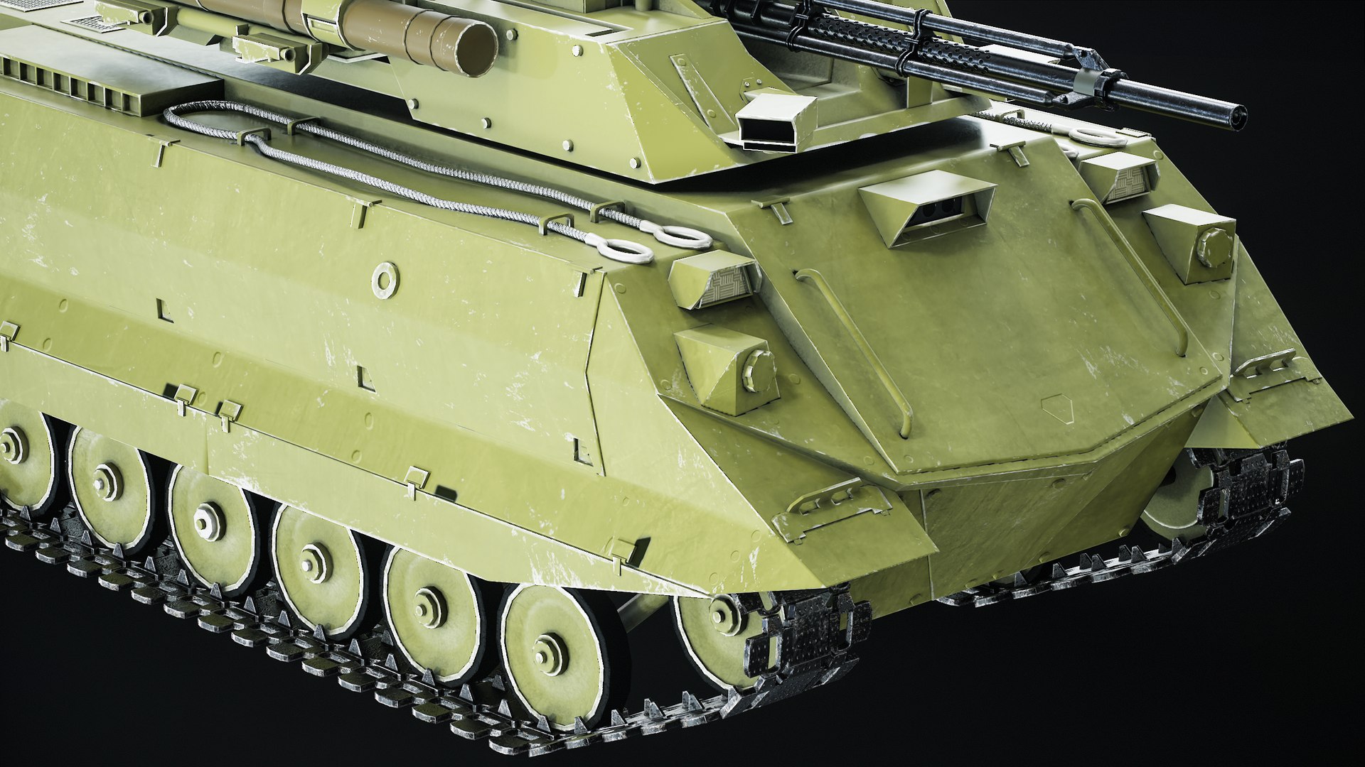 Uran-9 Unmanned Combat Ground Vehicle Model - TurboSquid 2073937