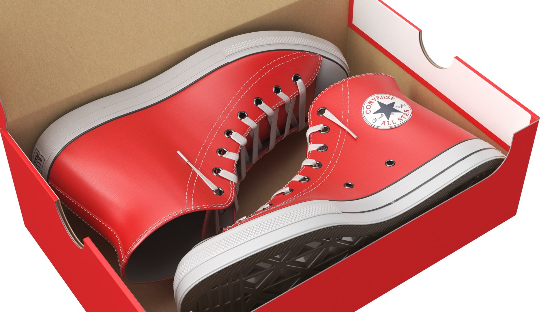 Detailed Sneakers Shoebox 3D Model - TurboSquid 2216863