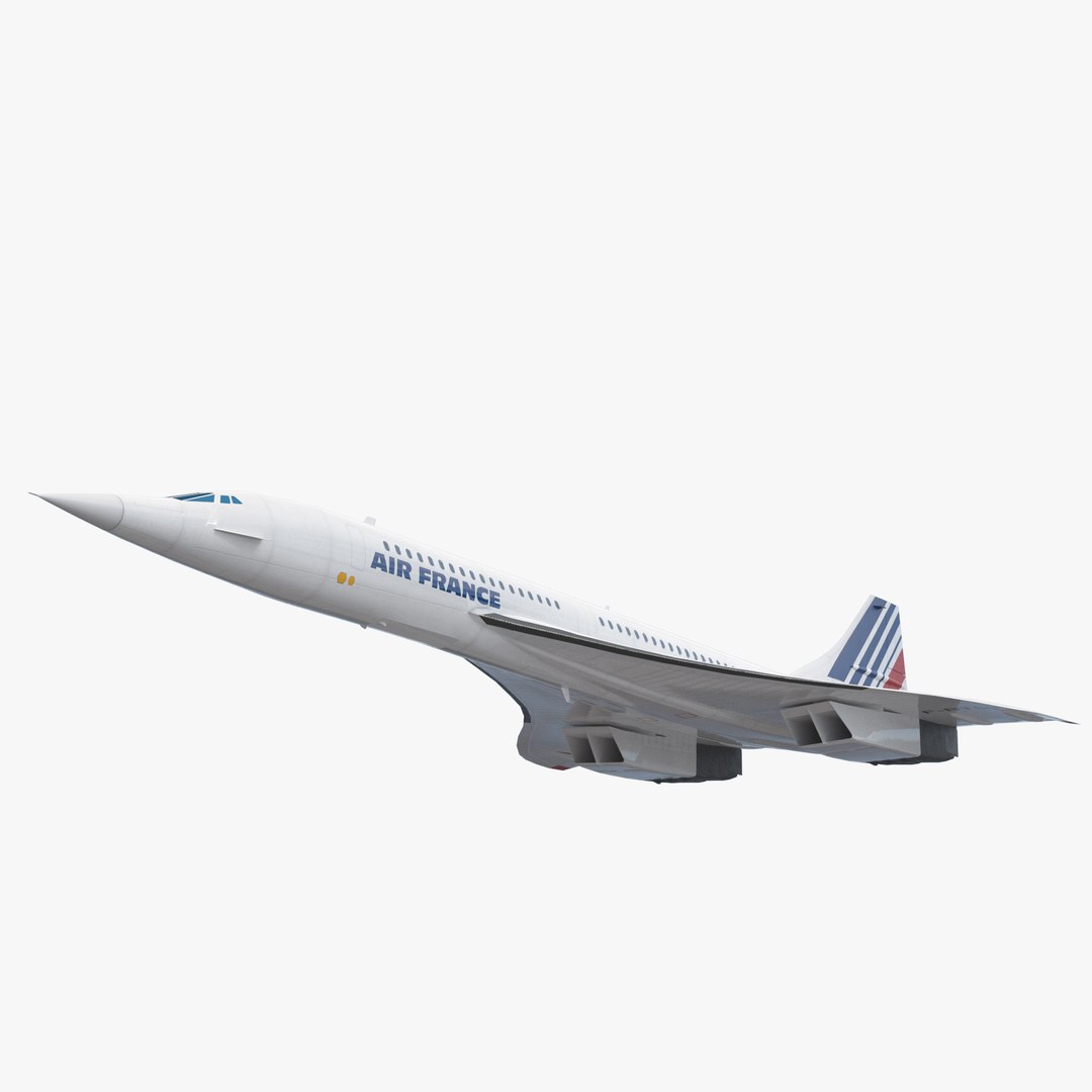 3D Concorde Passenger - TurboSquid 1253160