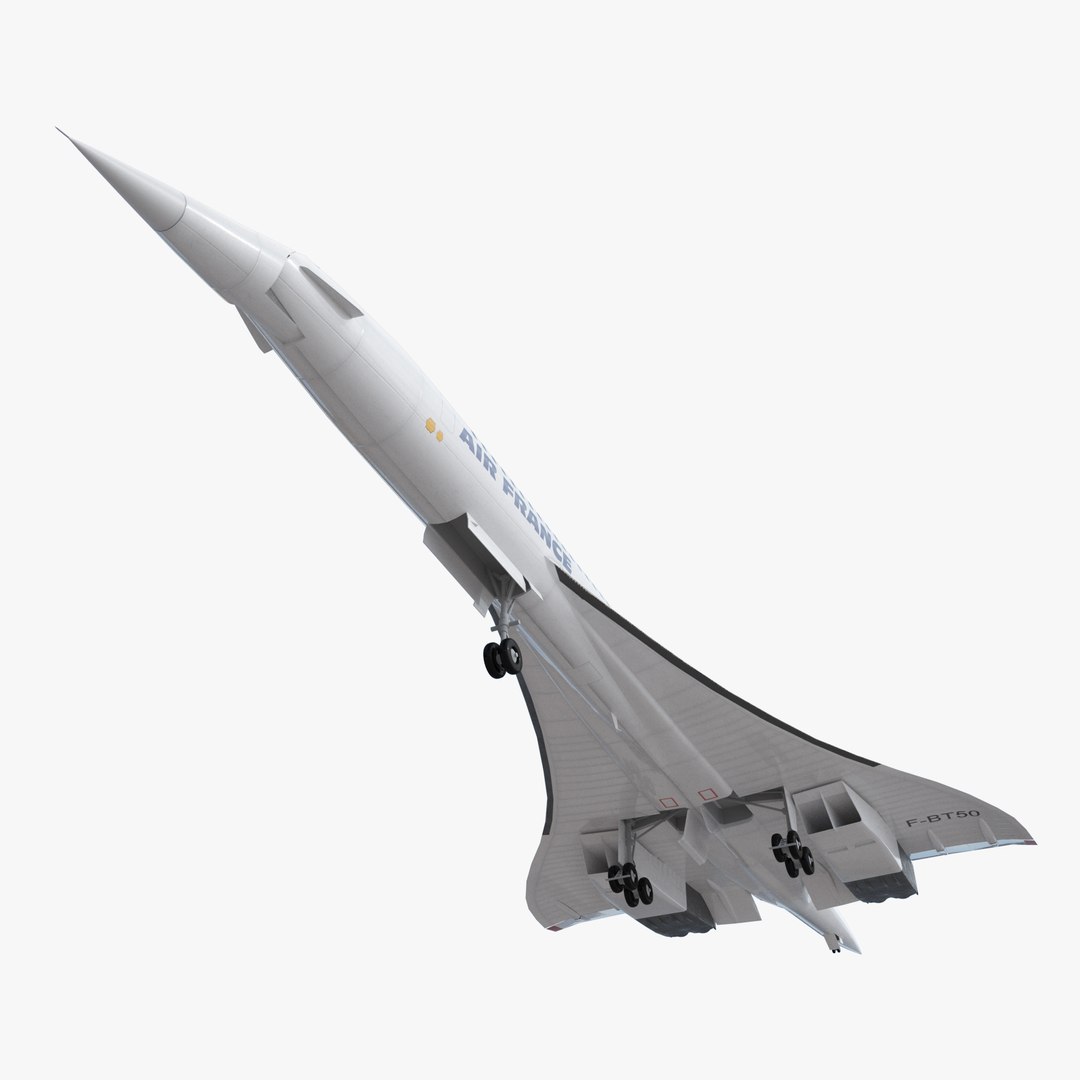 3D Concorde Passenger - TurboSquid 1253160