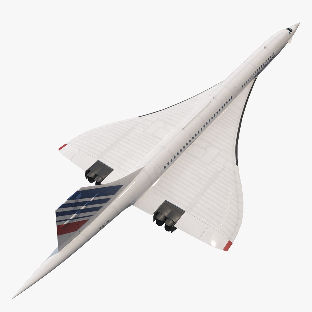 3D Concorde Passenger - TurboSquid 1253160