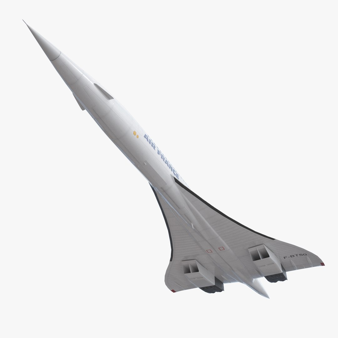 3D Concorde Passenger - TurboSquid 1253160