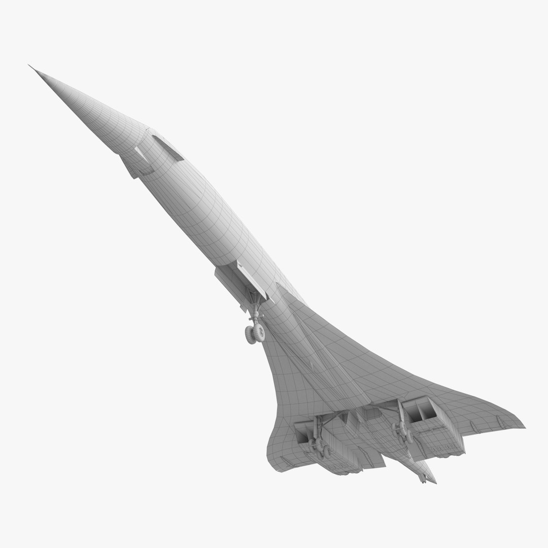 3D Concorde Passenger - TurboSquid 1253160