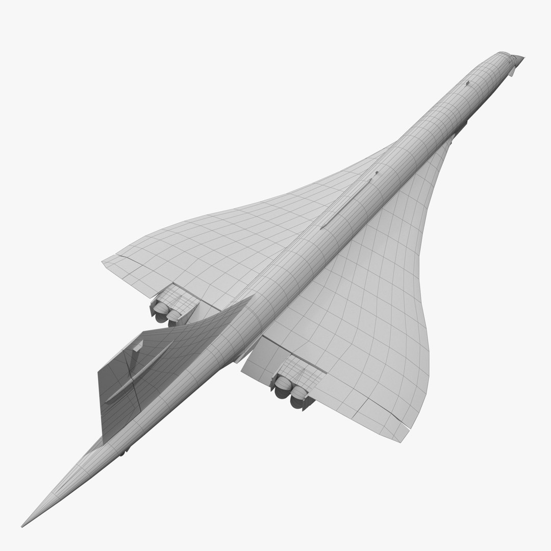 3D Concorde Passenger - TurboSquid 1253160