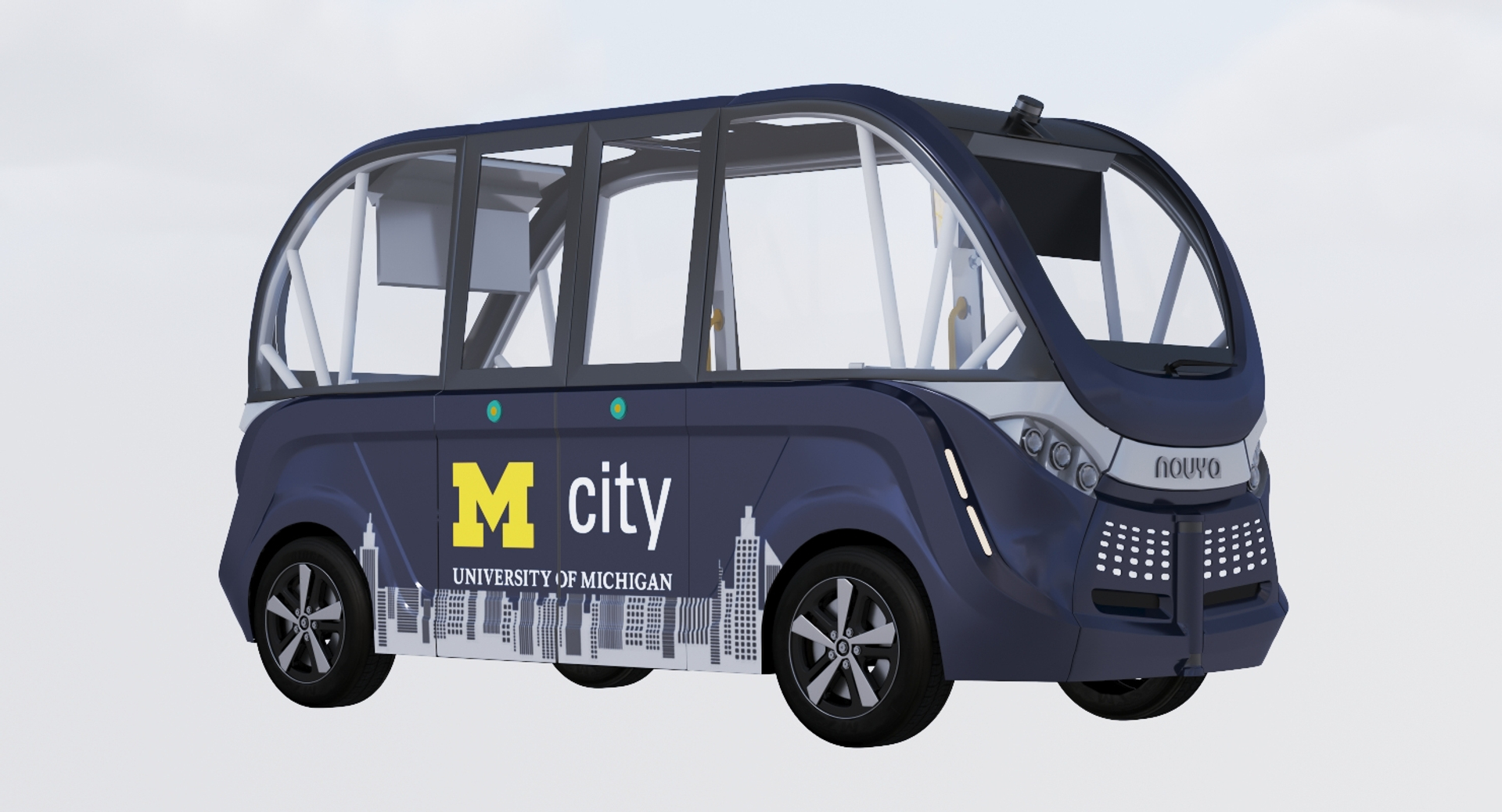 3D Navya Bus Model - TurboSquid 1262810