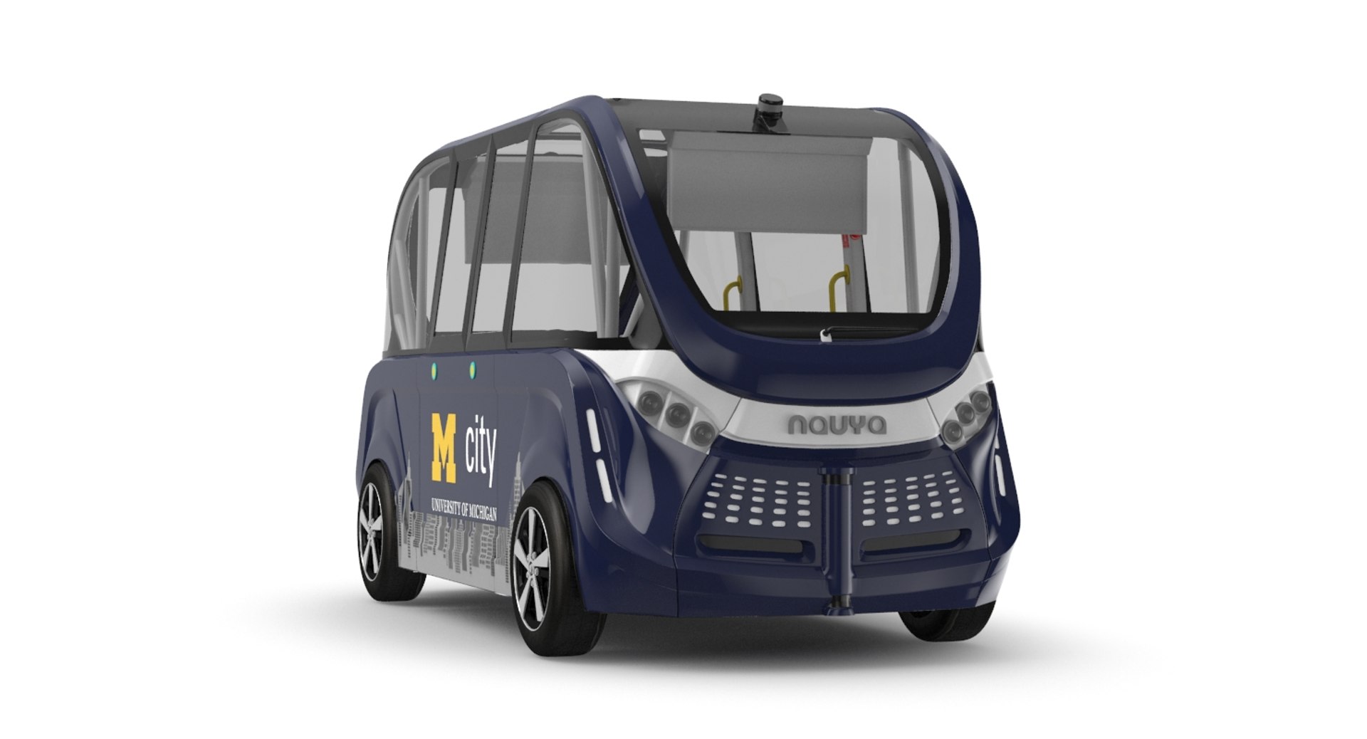 3D Navya Bus Model - TurboSquid 1262810