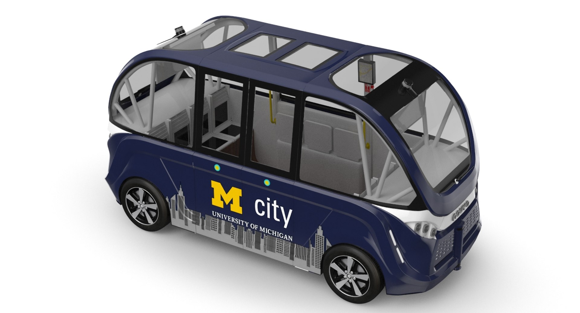 3D Navya Bus Model - TurboSquid 1262810