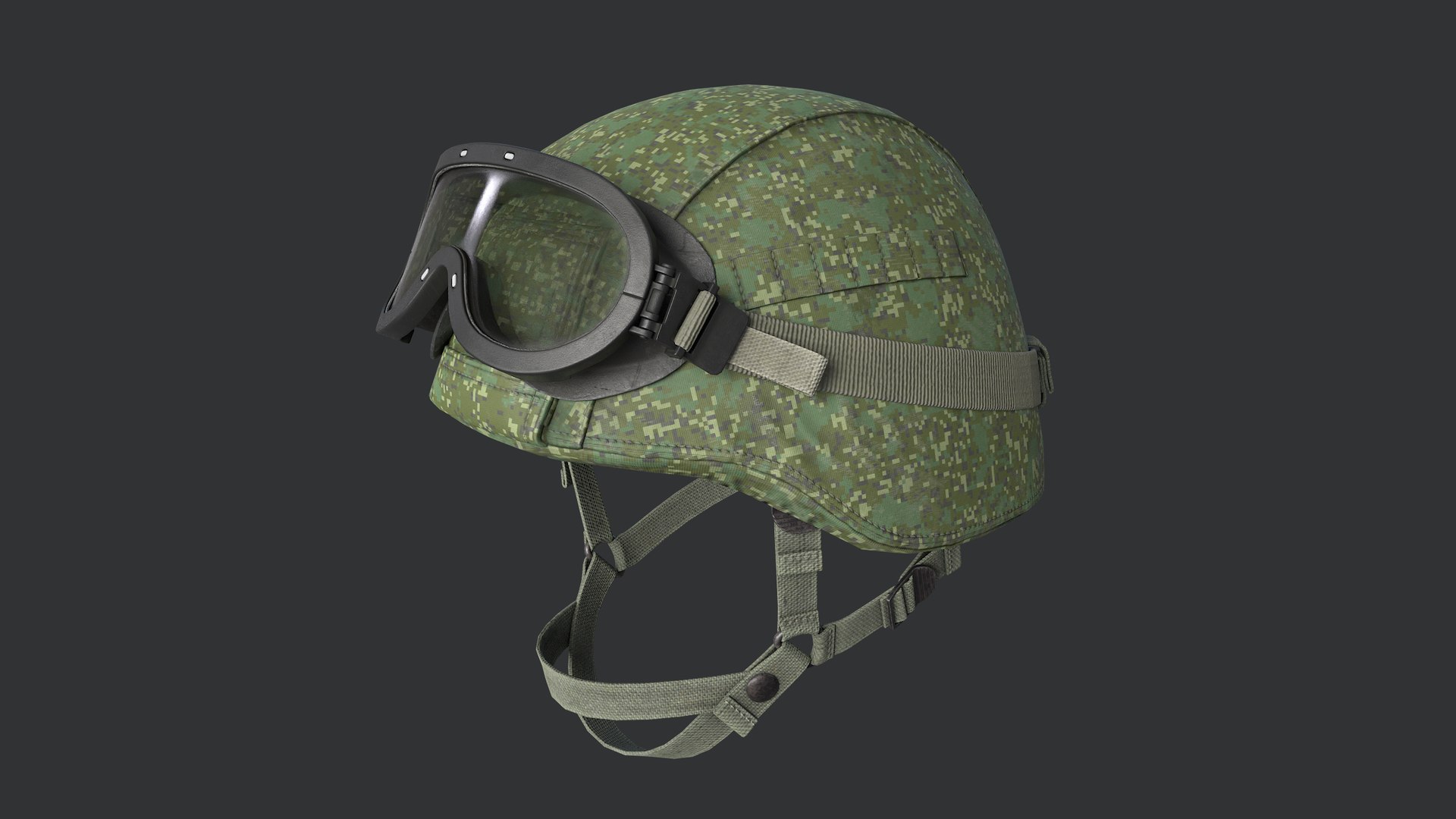 Trooper Helmet 6B47 with Goggles model - TurboSquid 2147584