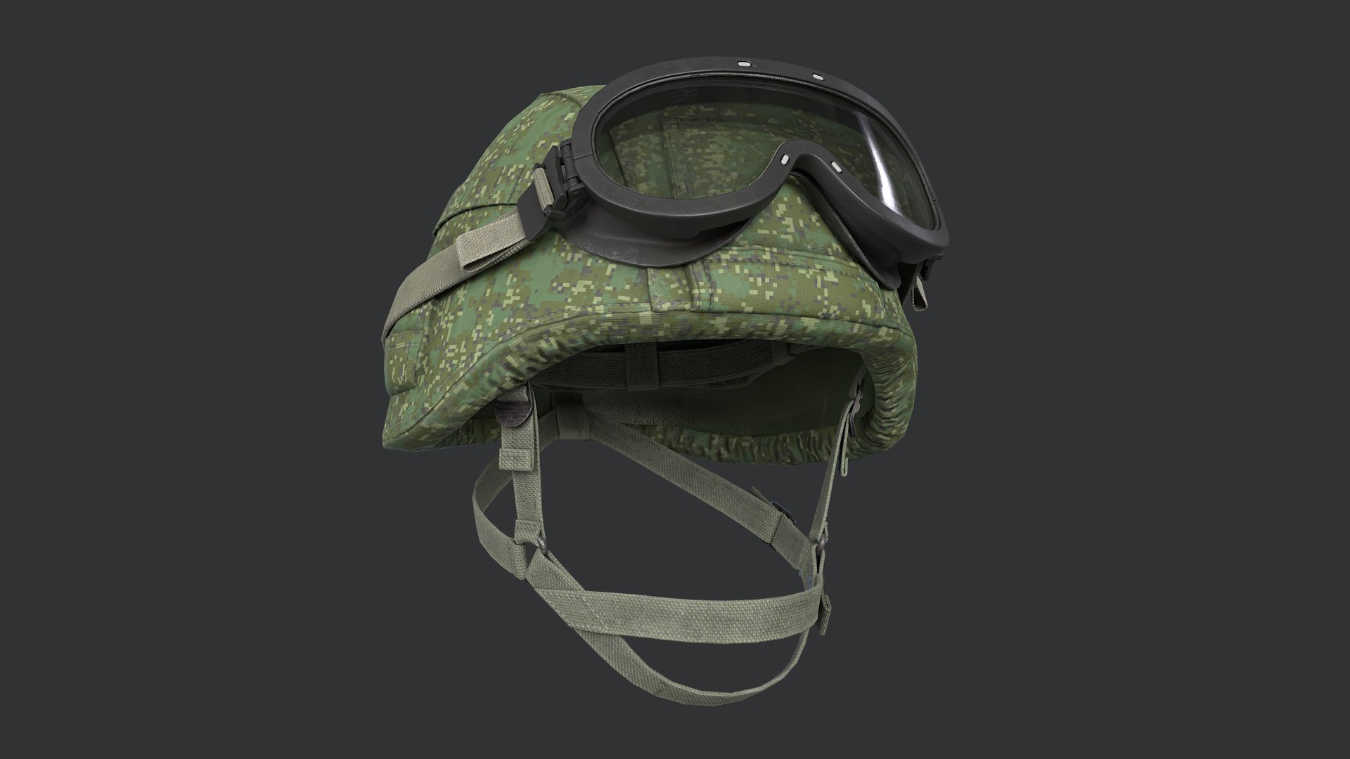 Trooper Helmet 6B47 with Goggles model - TurboSquid 2147584