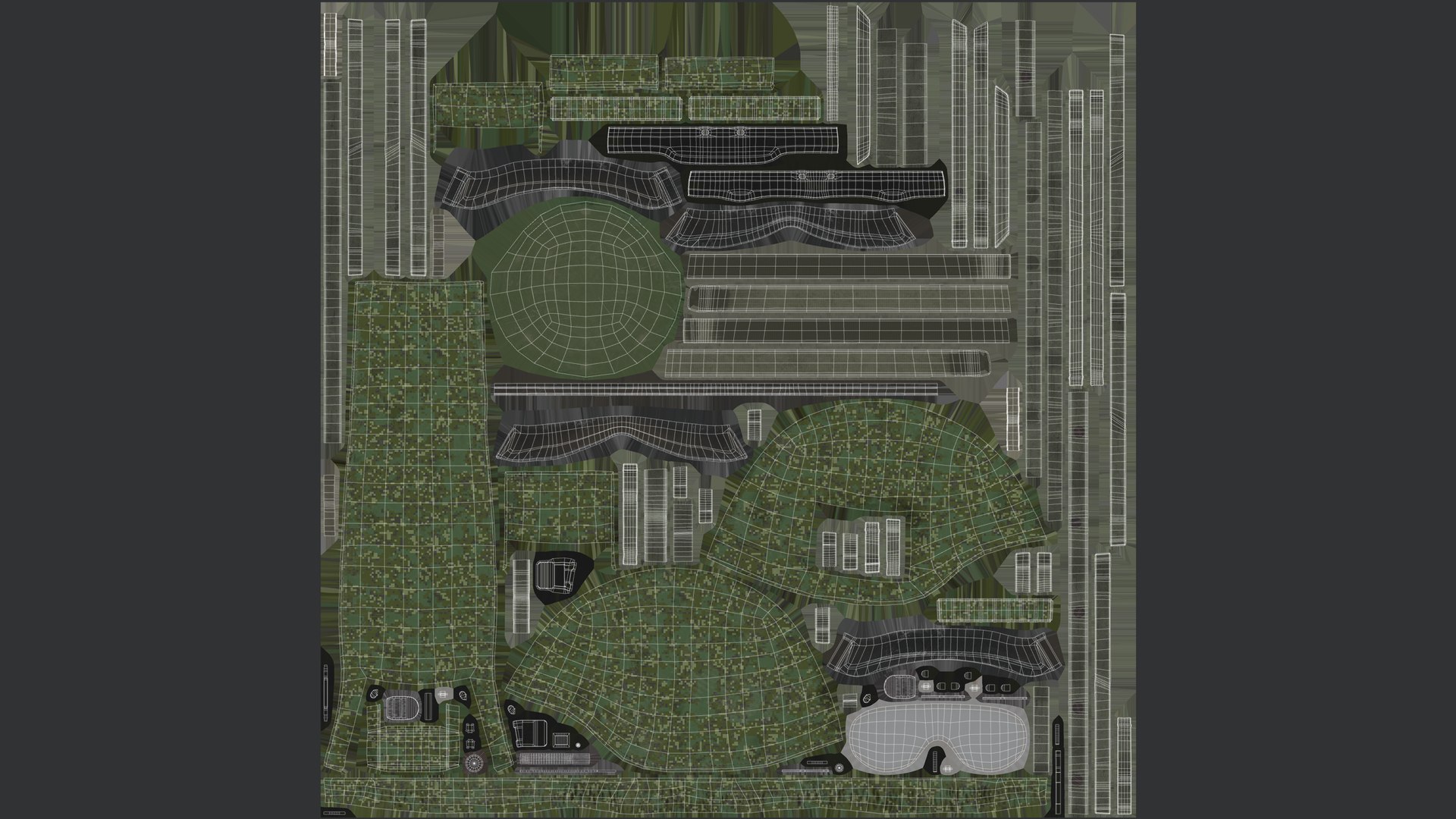 Trooper Helmet 6B47 with Goggles model - TurboSquid 2147584