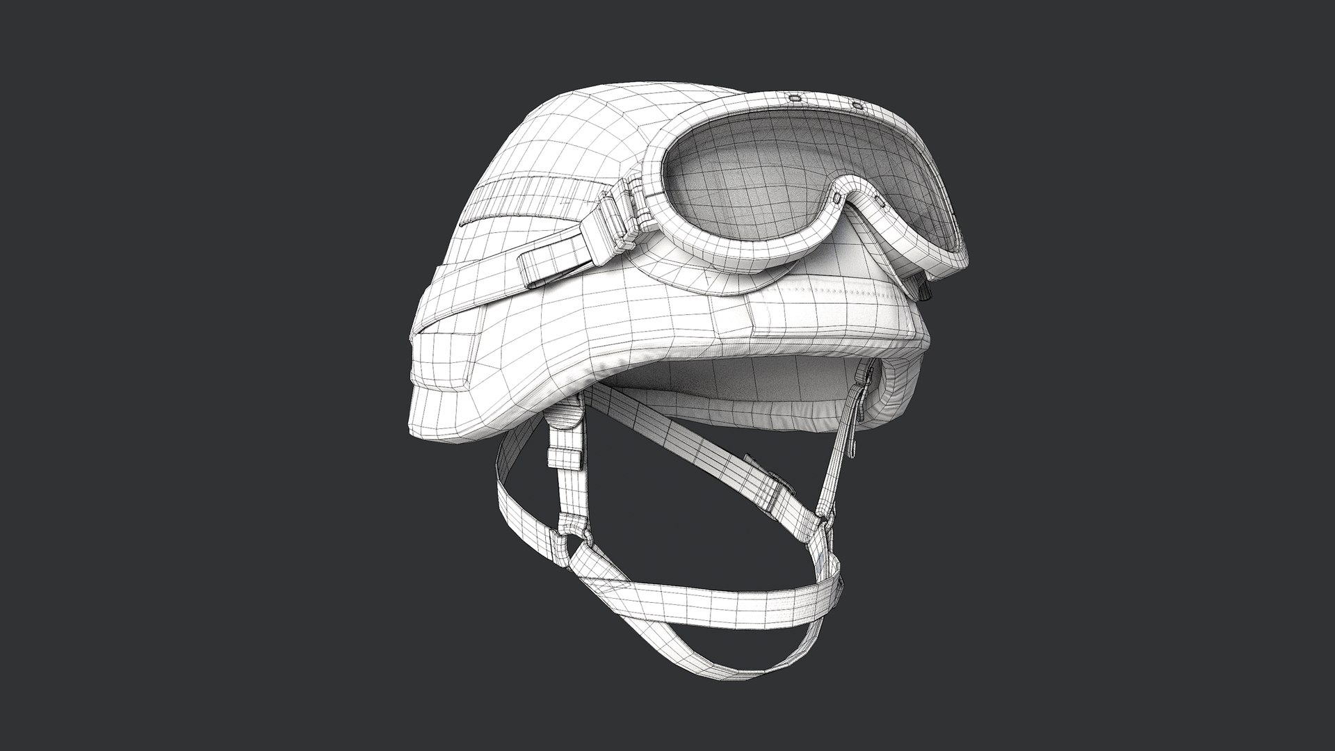 Trooper Helmet 6B47 with Goggles model - TurboSquid 2147584