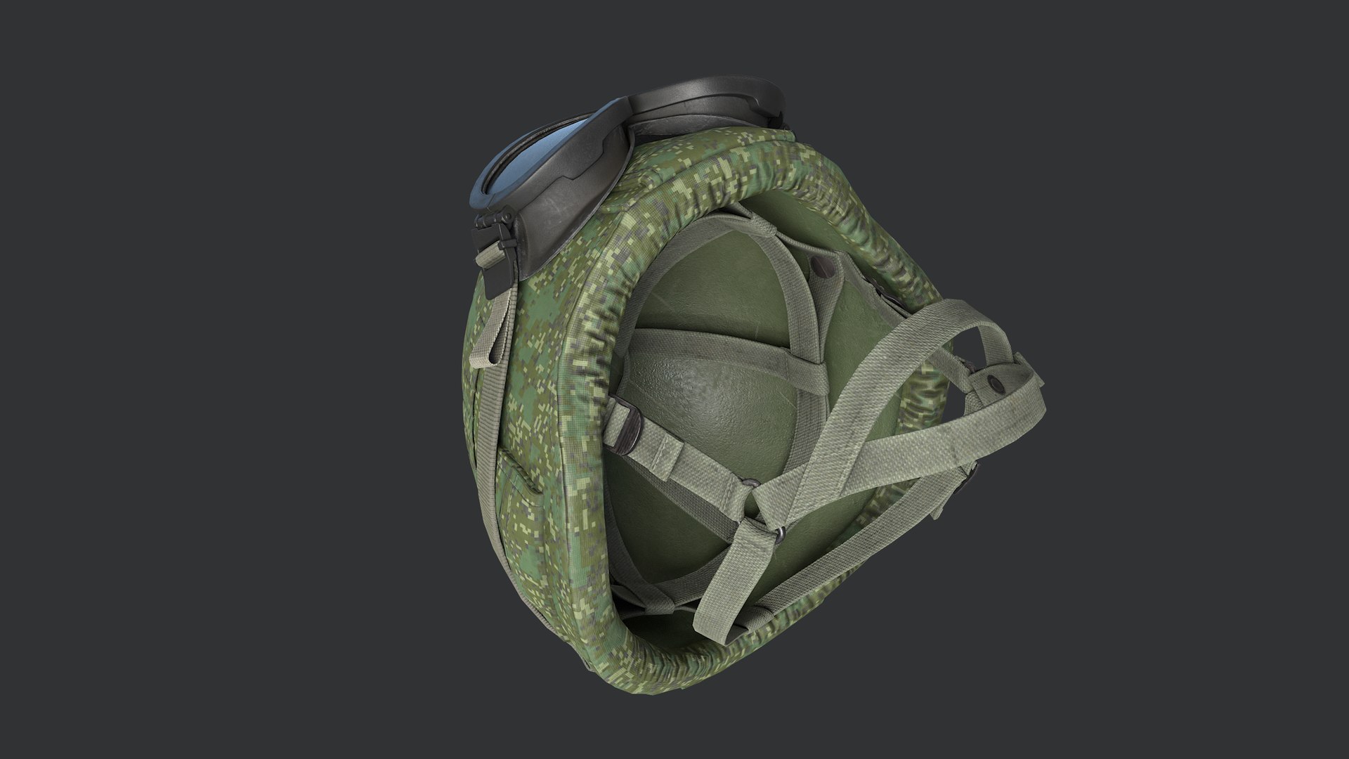 Trooper Helmet 6B47 with Goggles model - TurboSquid 2147584